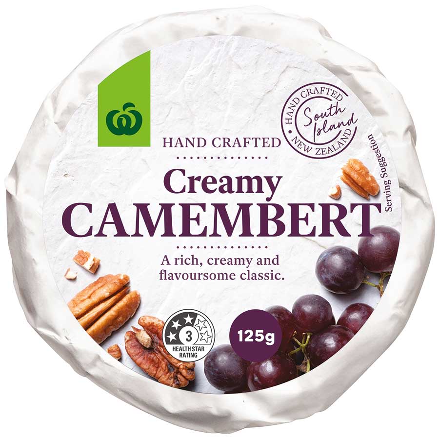 Woolworths Cheese Camembert 125g | bunch
