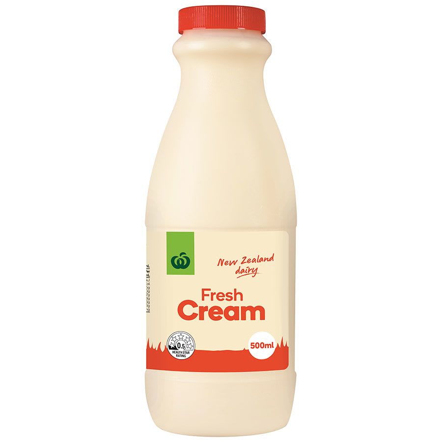 Woolworths Cream 500ml | bunch
