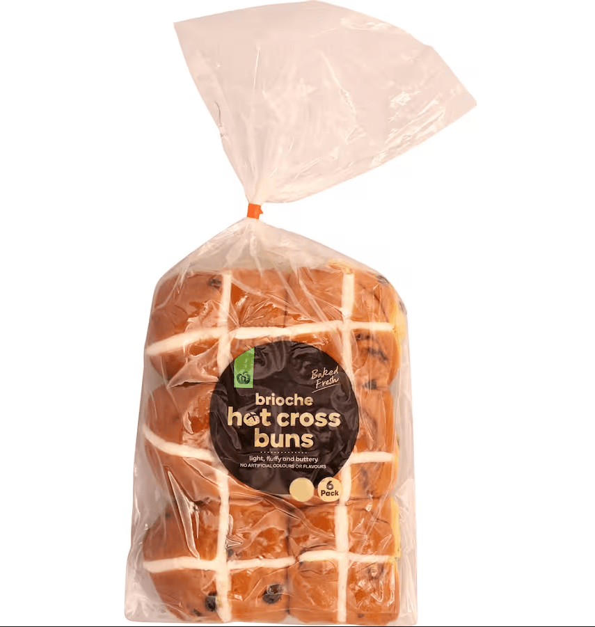 In Store Bakery Hot Cross Buns Brioche | bunch