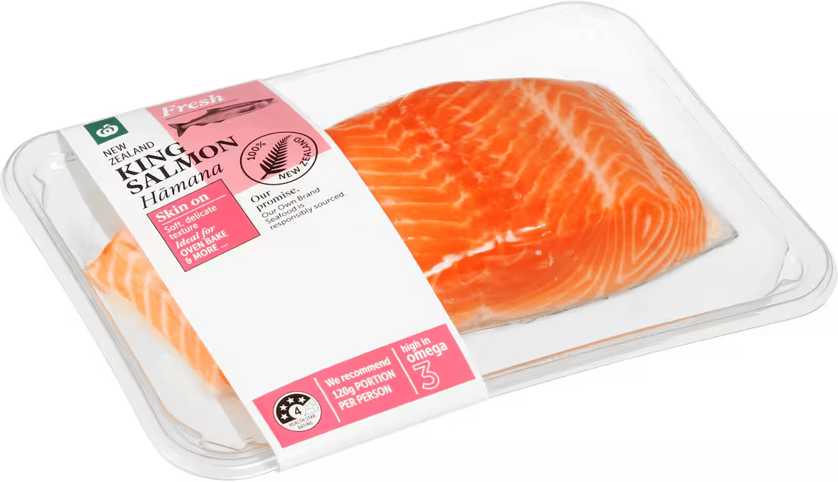 Woolworths Fresh Salmon Fillets (Upto 300g) | bunch