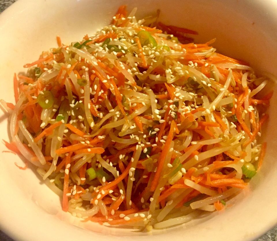 Japanese Bean Shoot Salad | bunch