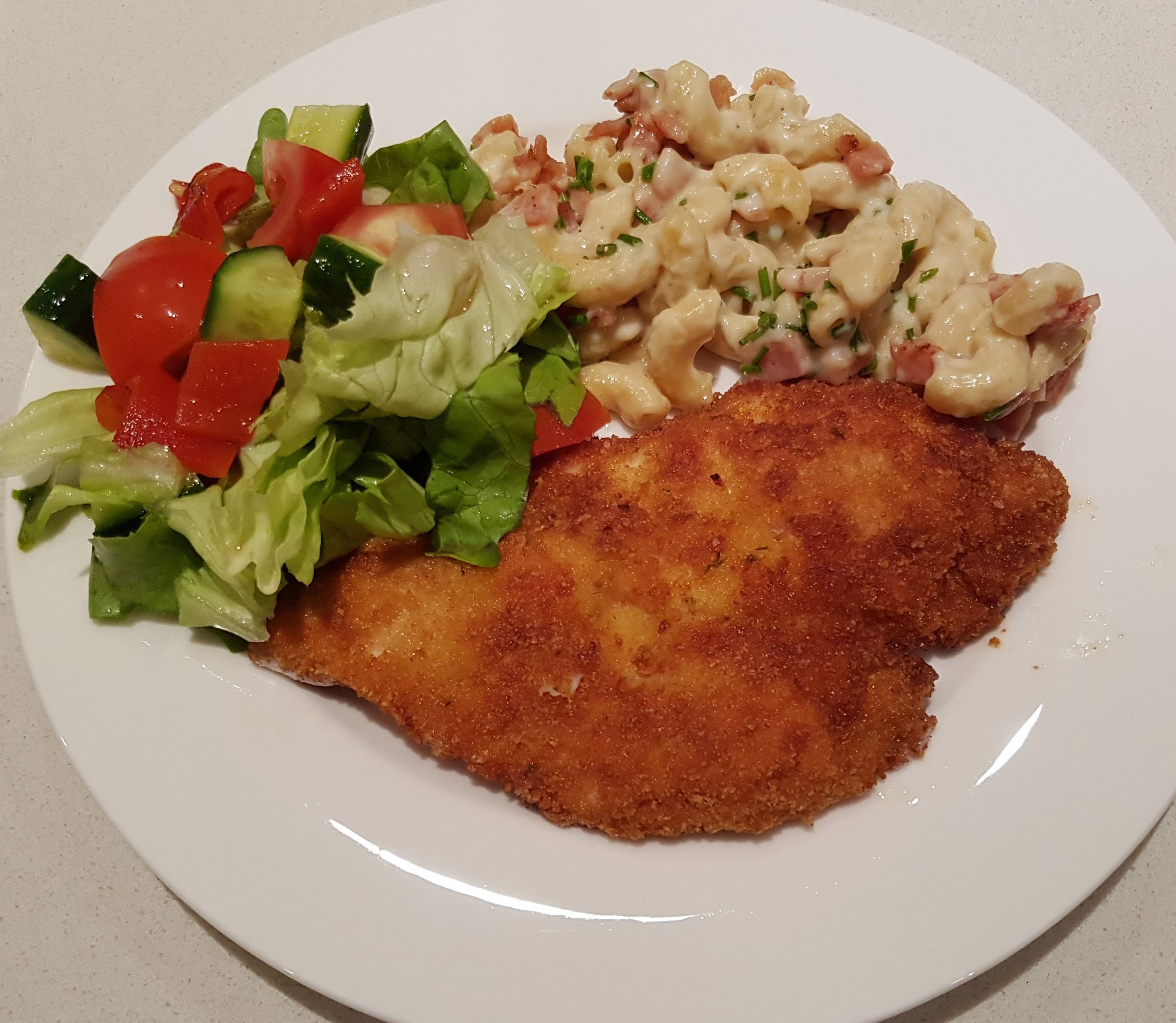 Crispy chicken schnitzels! | bunch