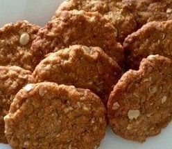 Coconut, Oat & Golden Syrup Biscuits | bunch