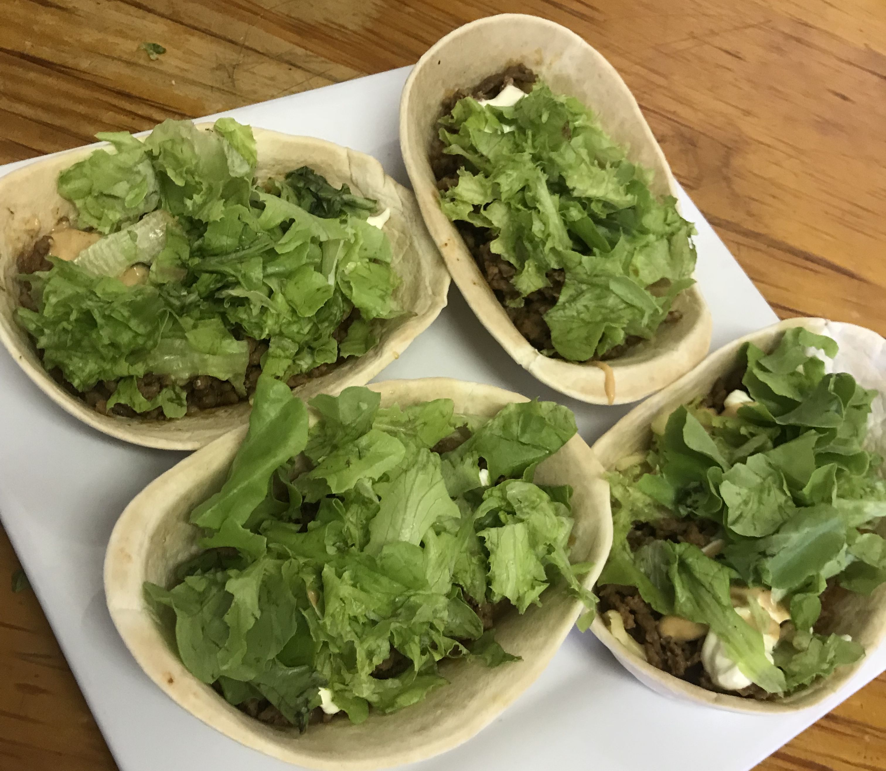 Taco boats | bunch