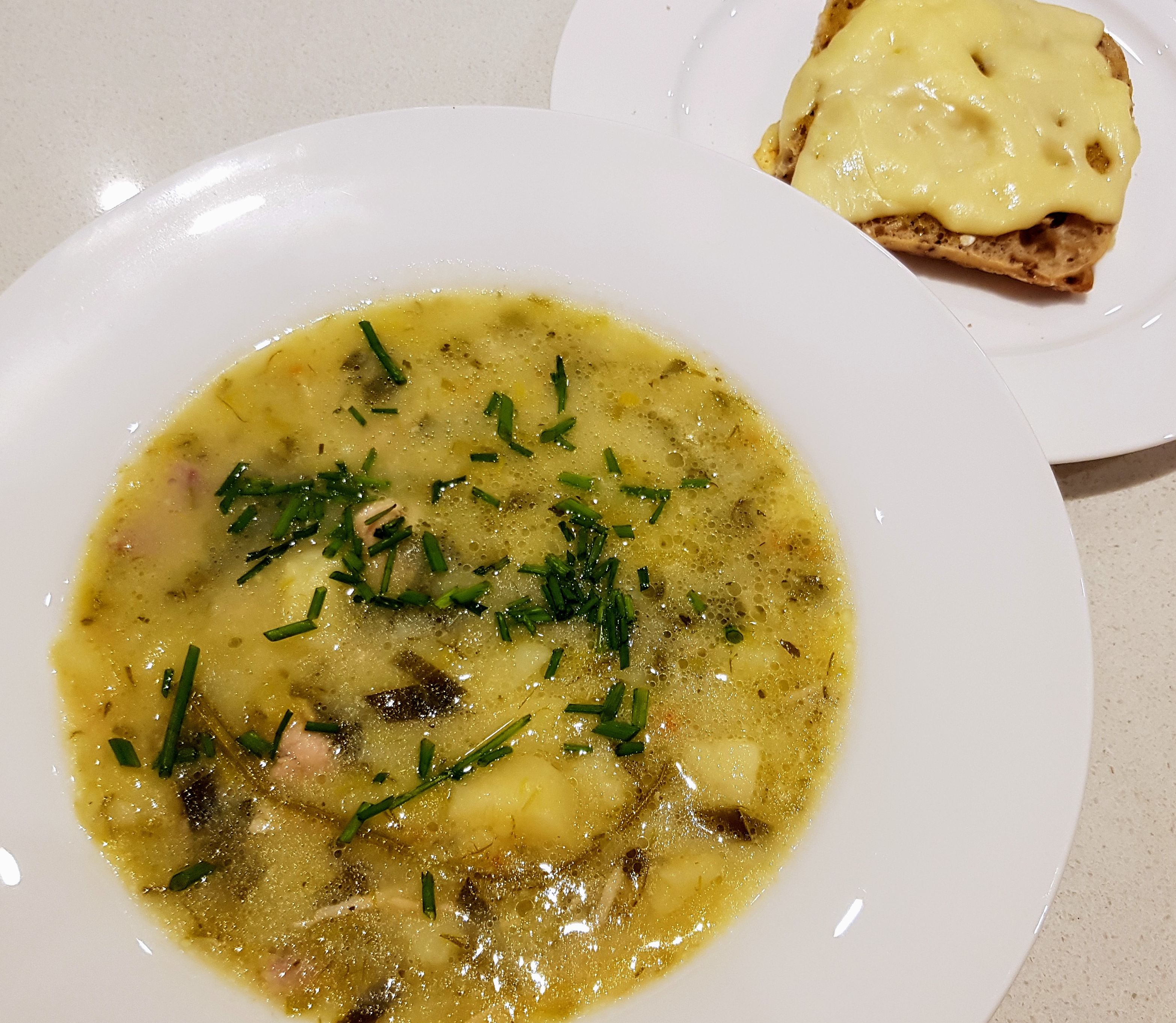 Creamy potato & leek soup! | bunch