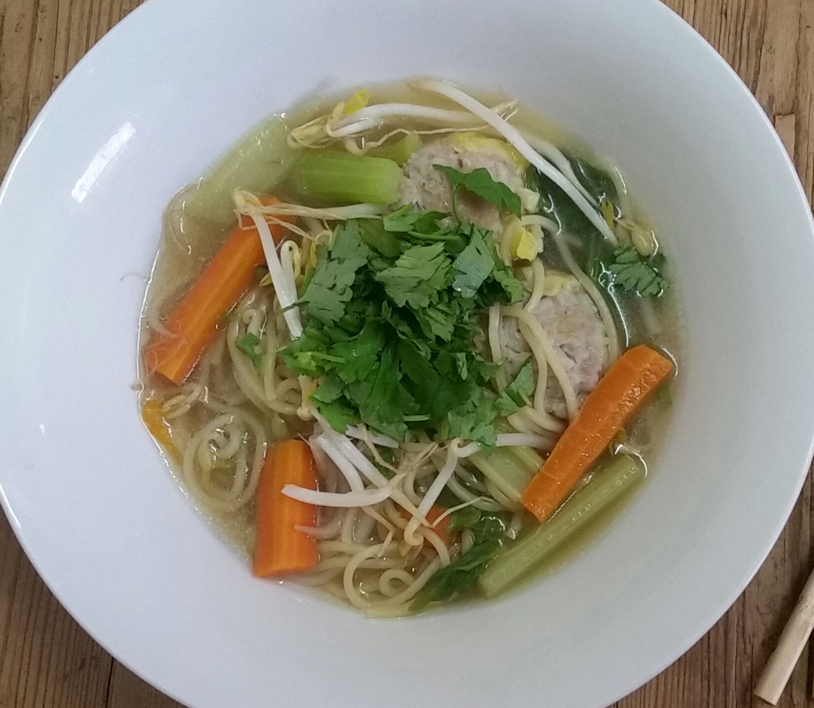 Chinese Chicken and Dim Sim Soup | bunch