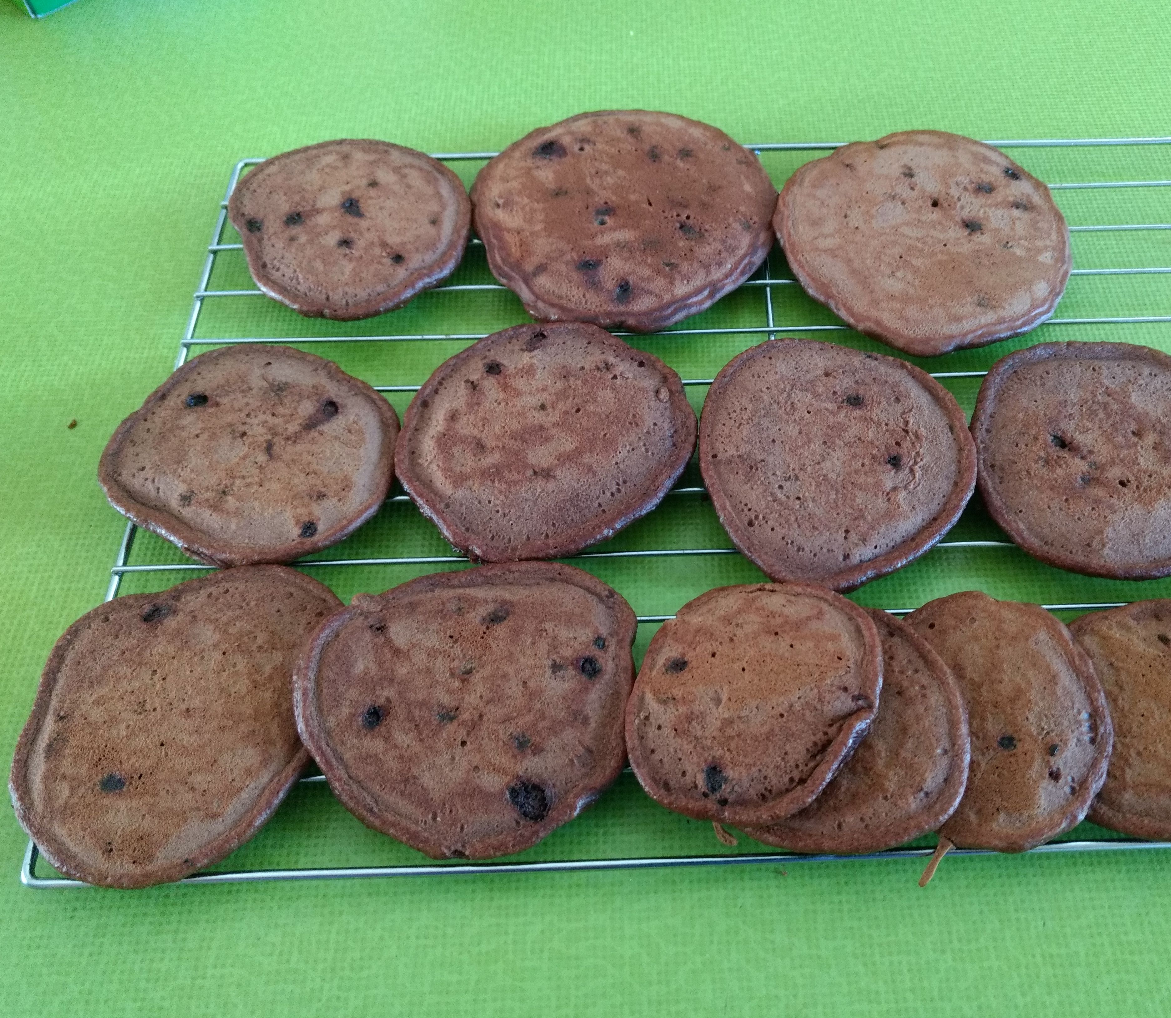 Double chocolate pikelets | bunch