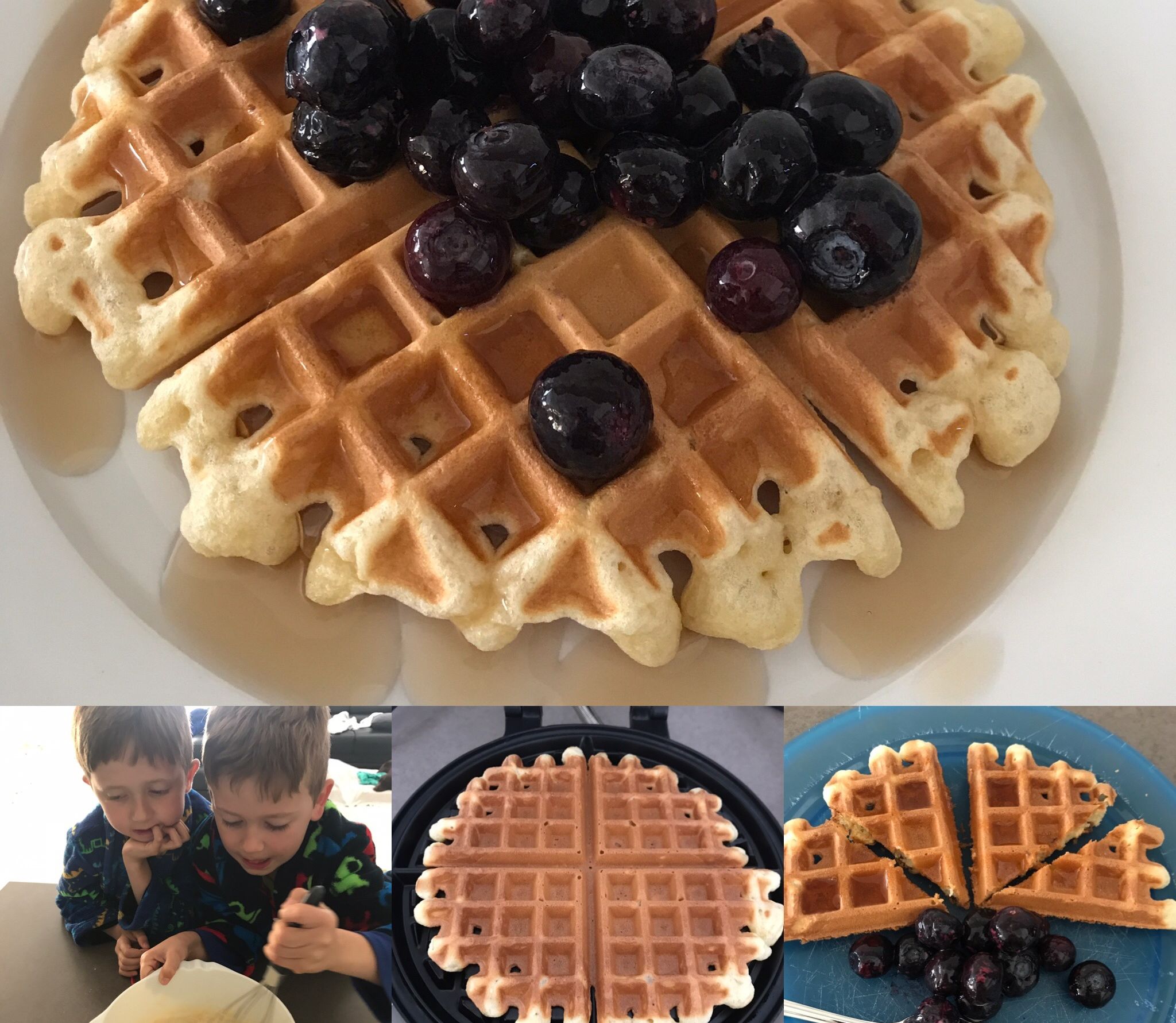 Yummy Breakfast Waffles | bunch