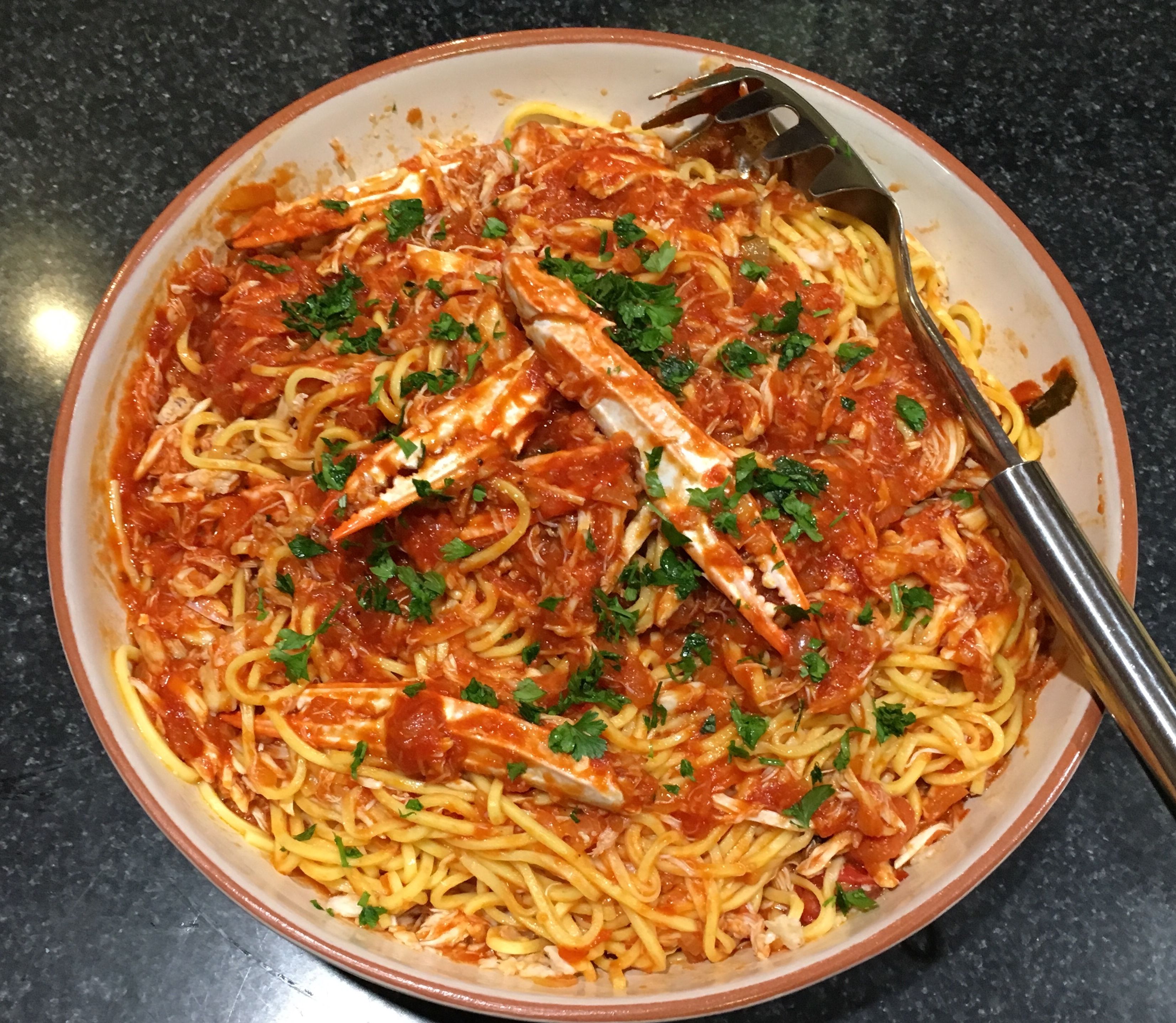Crab Spaghettini | bunch