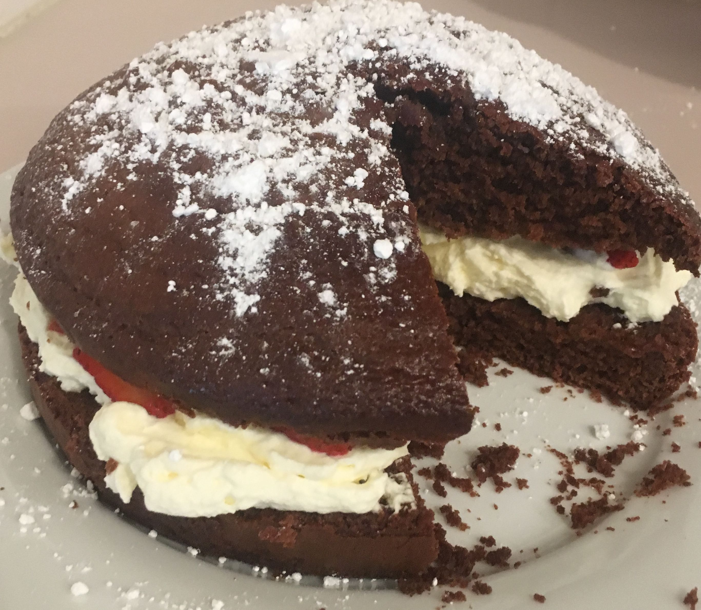 Woolies 75c chocolate cake mix | bunch