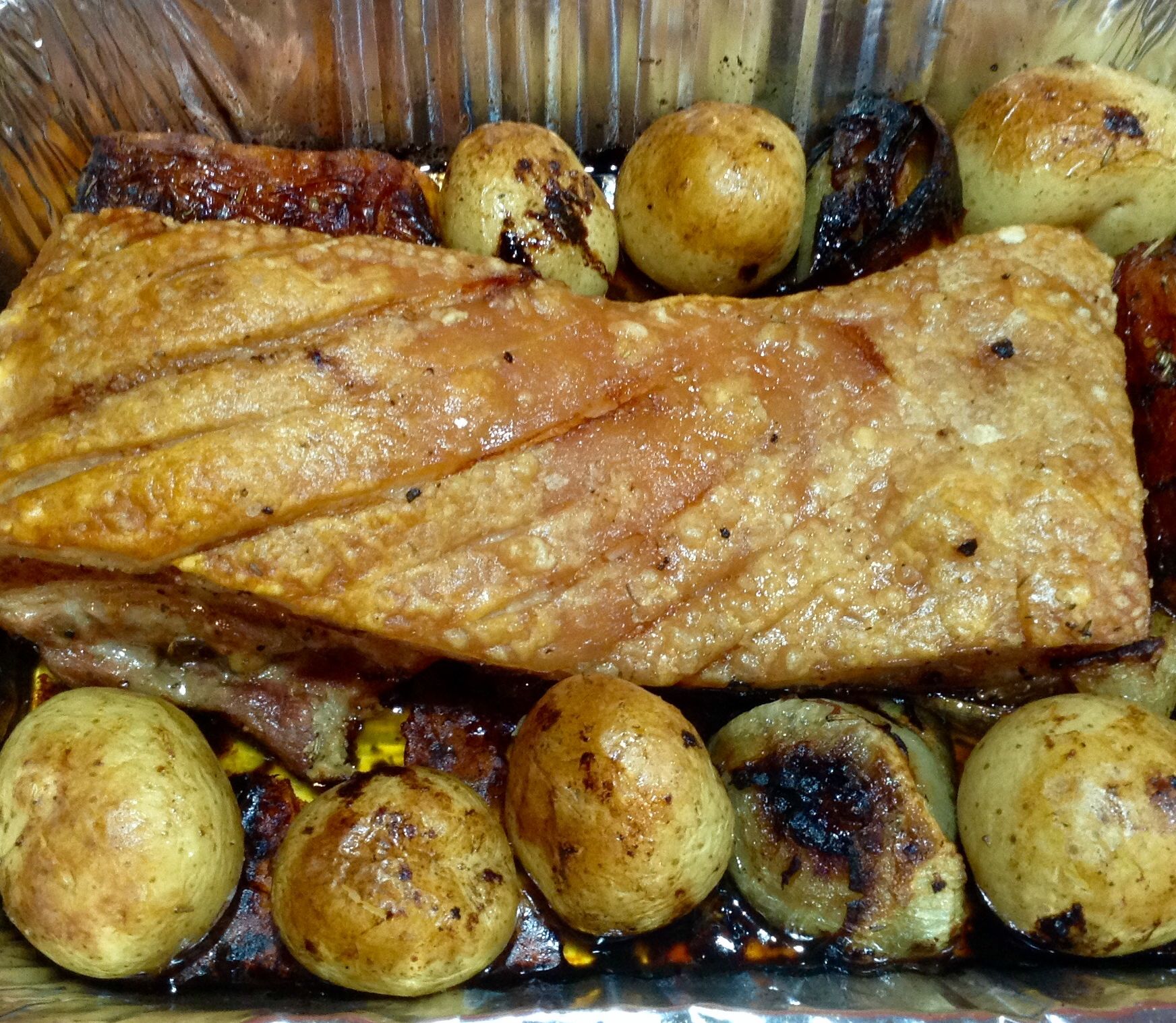 Crispy crackle pork belly | bunch