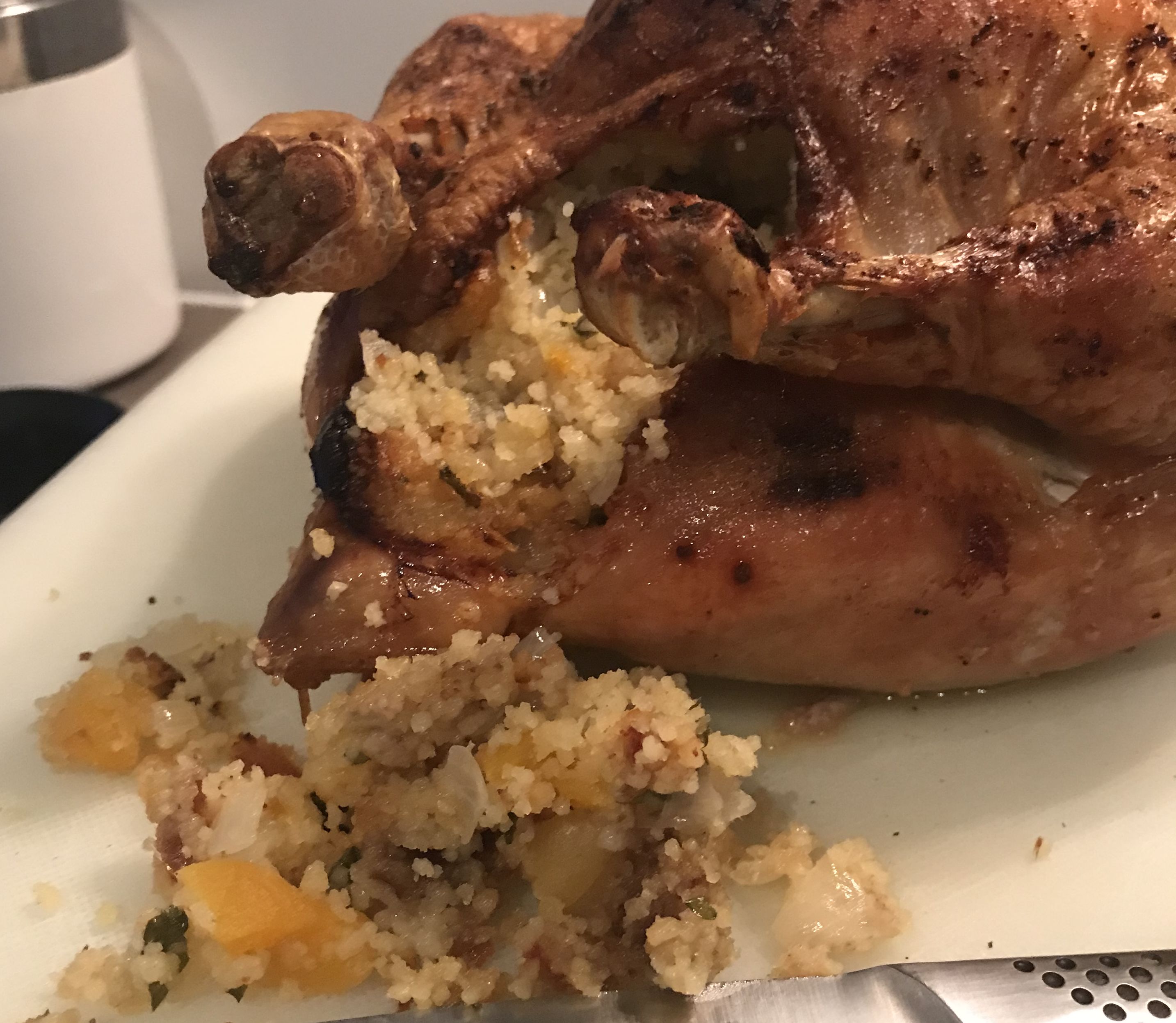Cous Cous Stuffed Roast Chicken | bunch