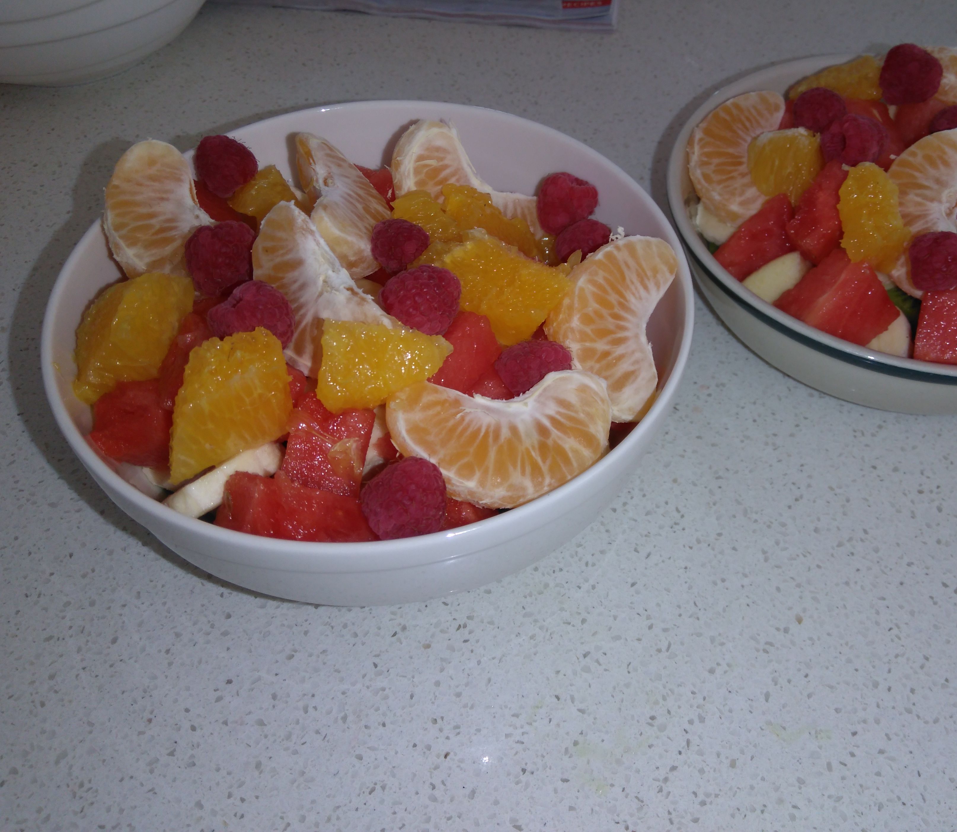 Cold busting fruit salad | bunch