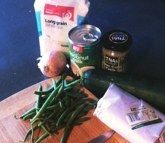 Thai green curry | bunch