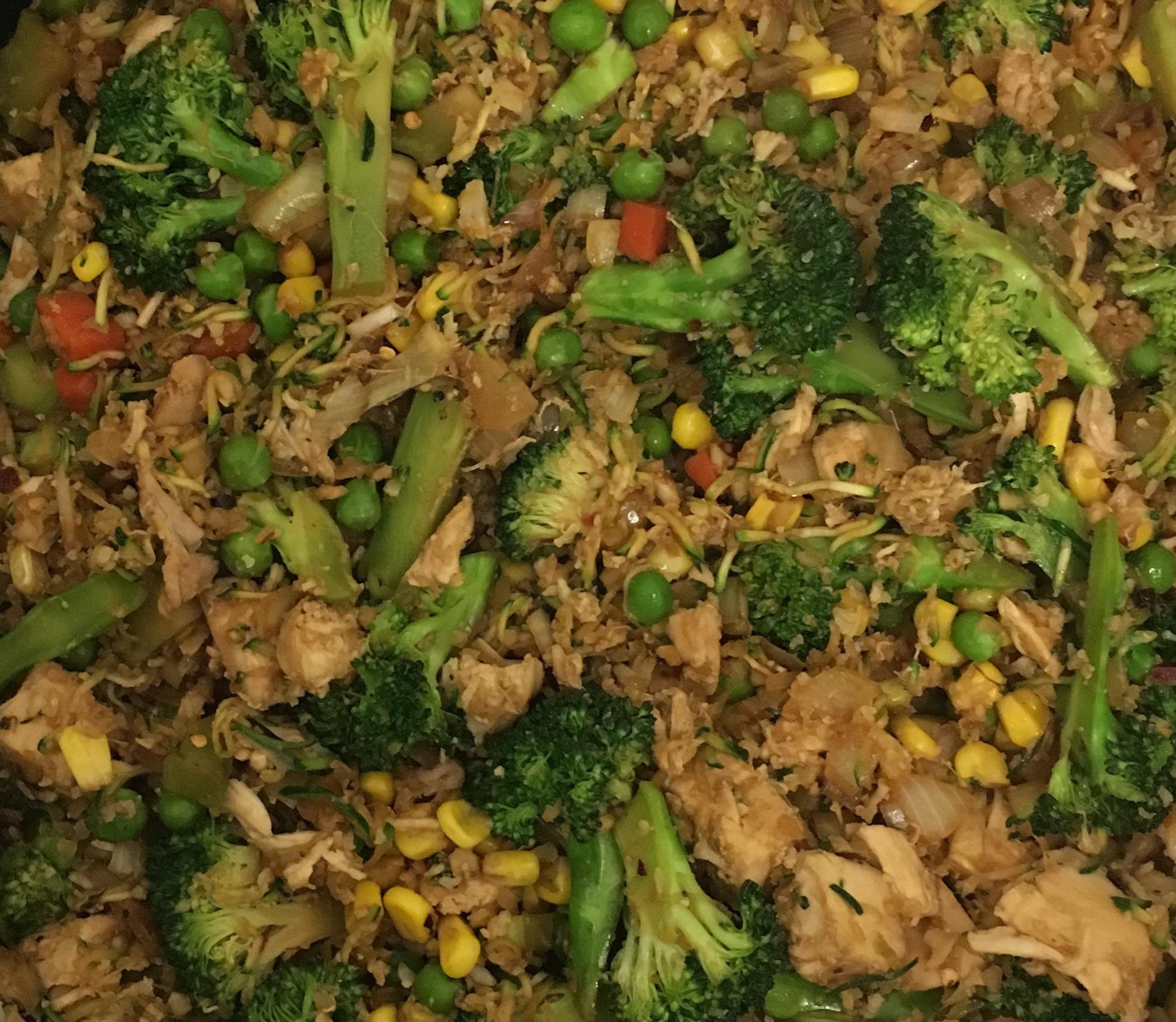 Fully Loaded Cauliflower Fried Rice | bunch