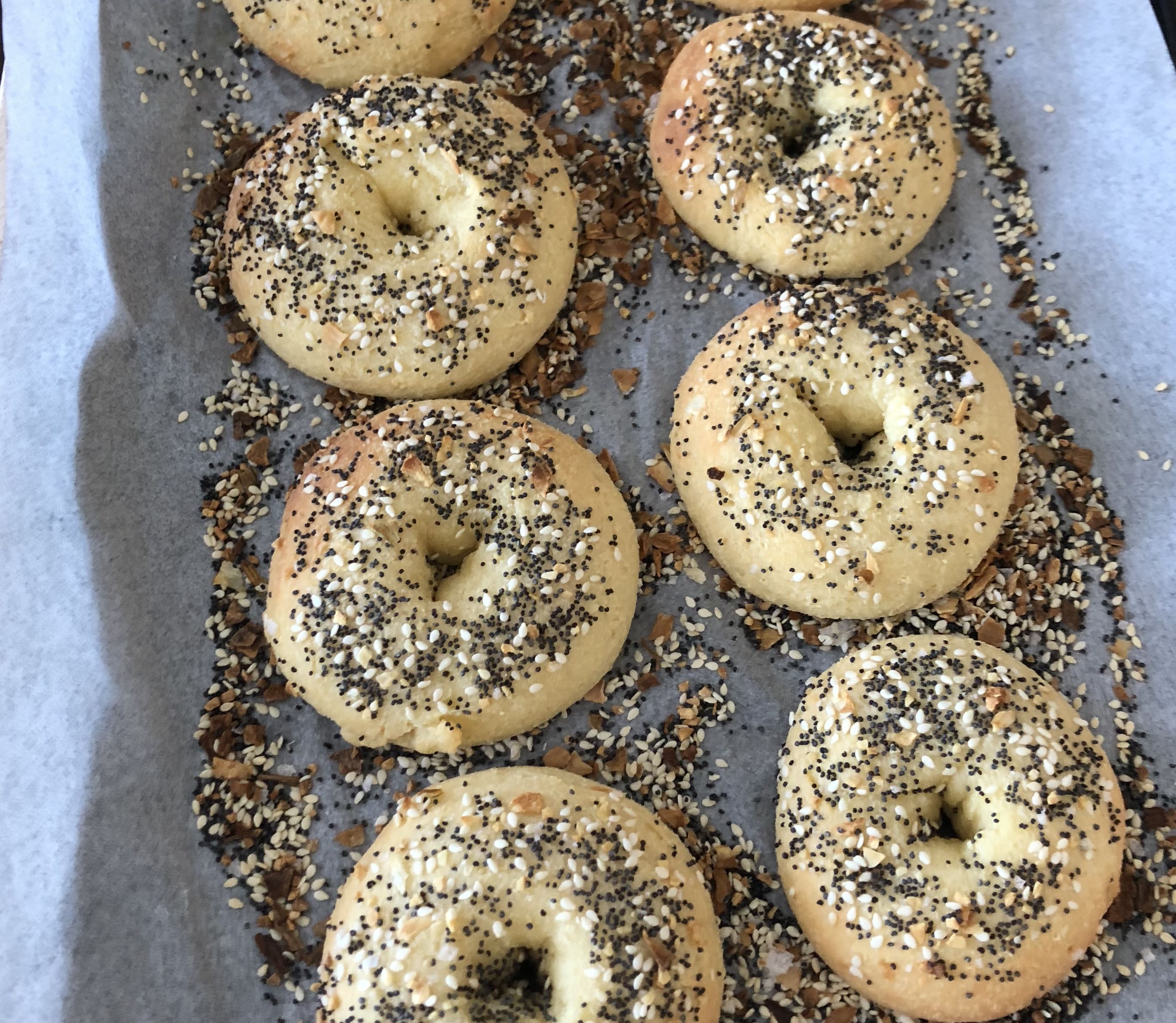 Lo-carb keto bagels | bunch