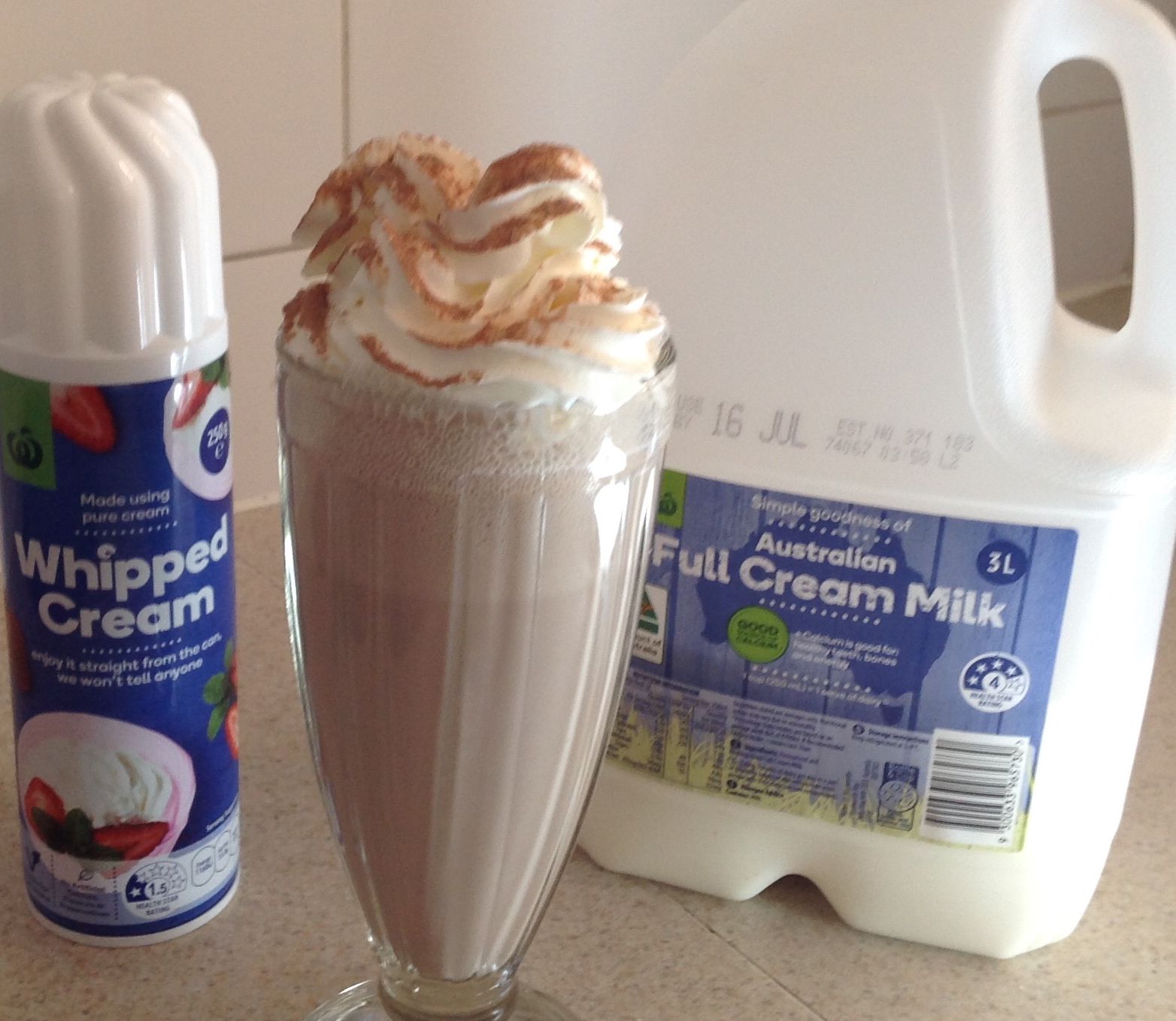 Iced chocolate | bunch