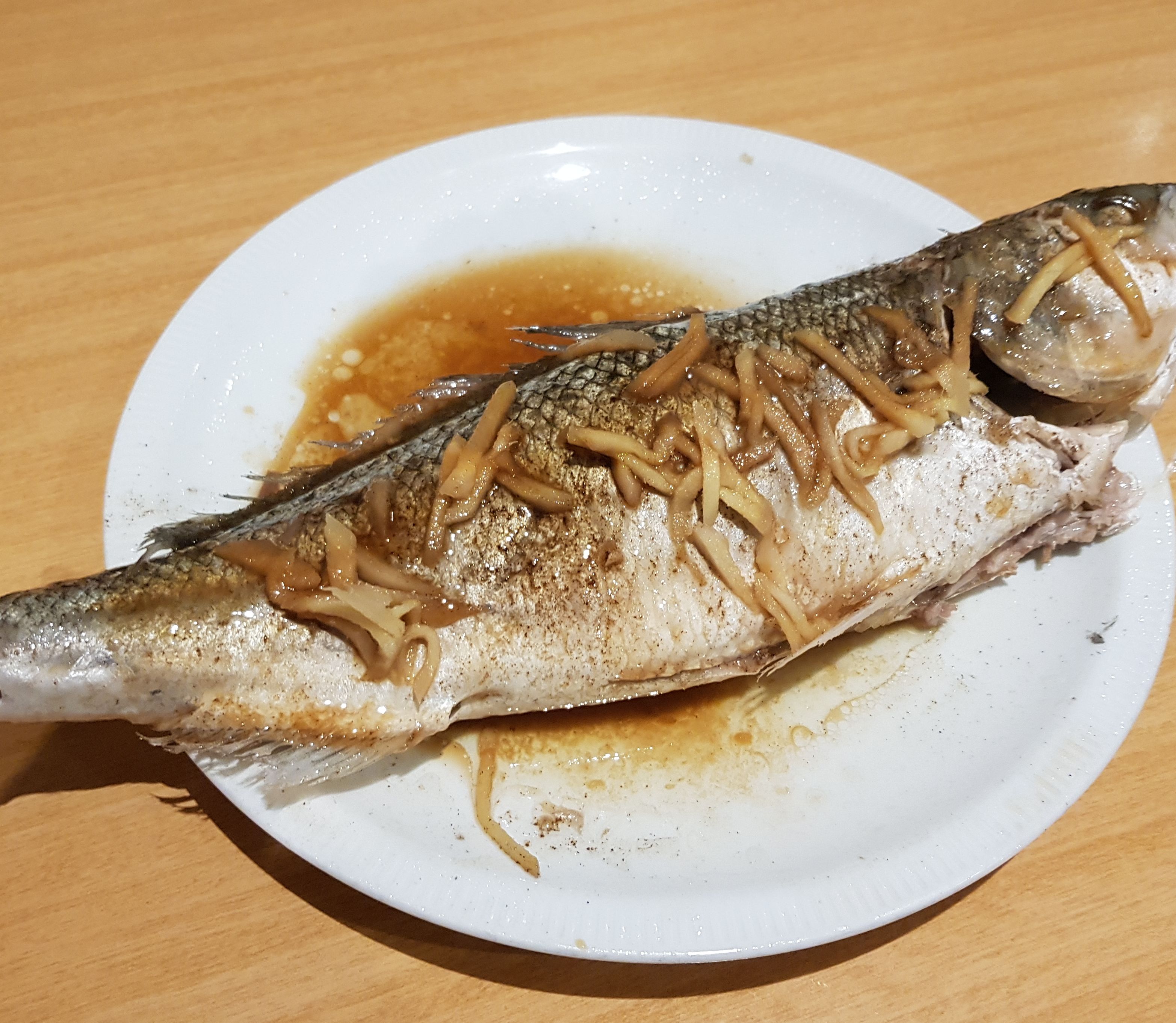 Chinese style fish with ginger.. | bunch