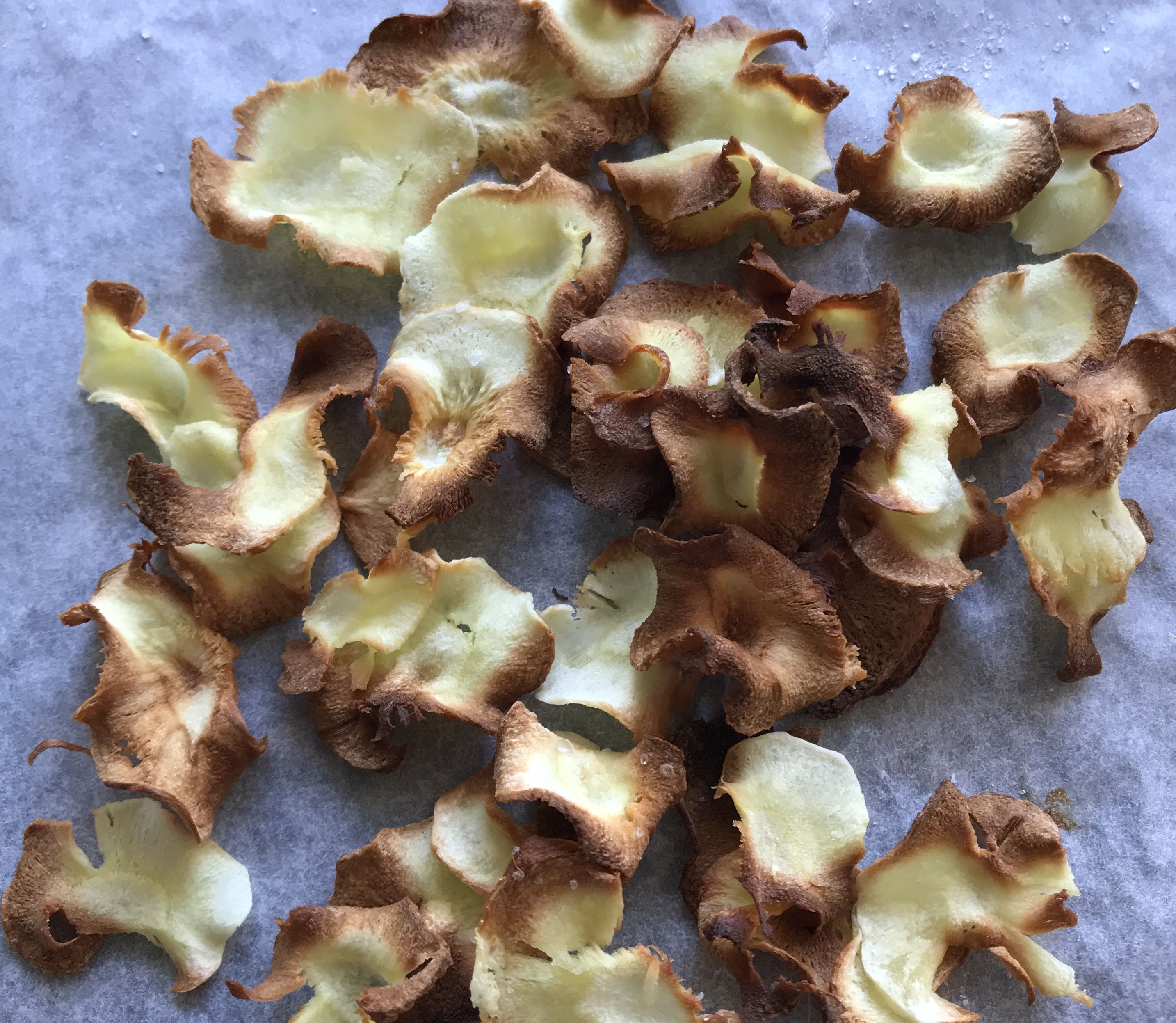 Parsnip chips | bunch