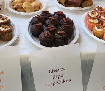 Cherry Ripe cakes | bunch