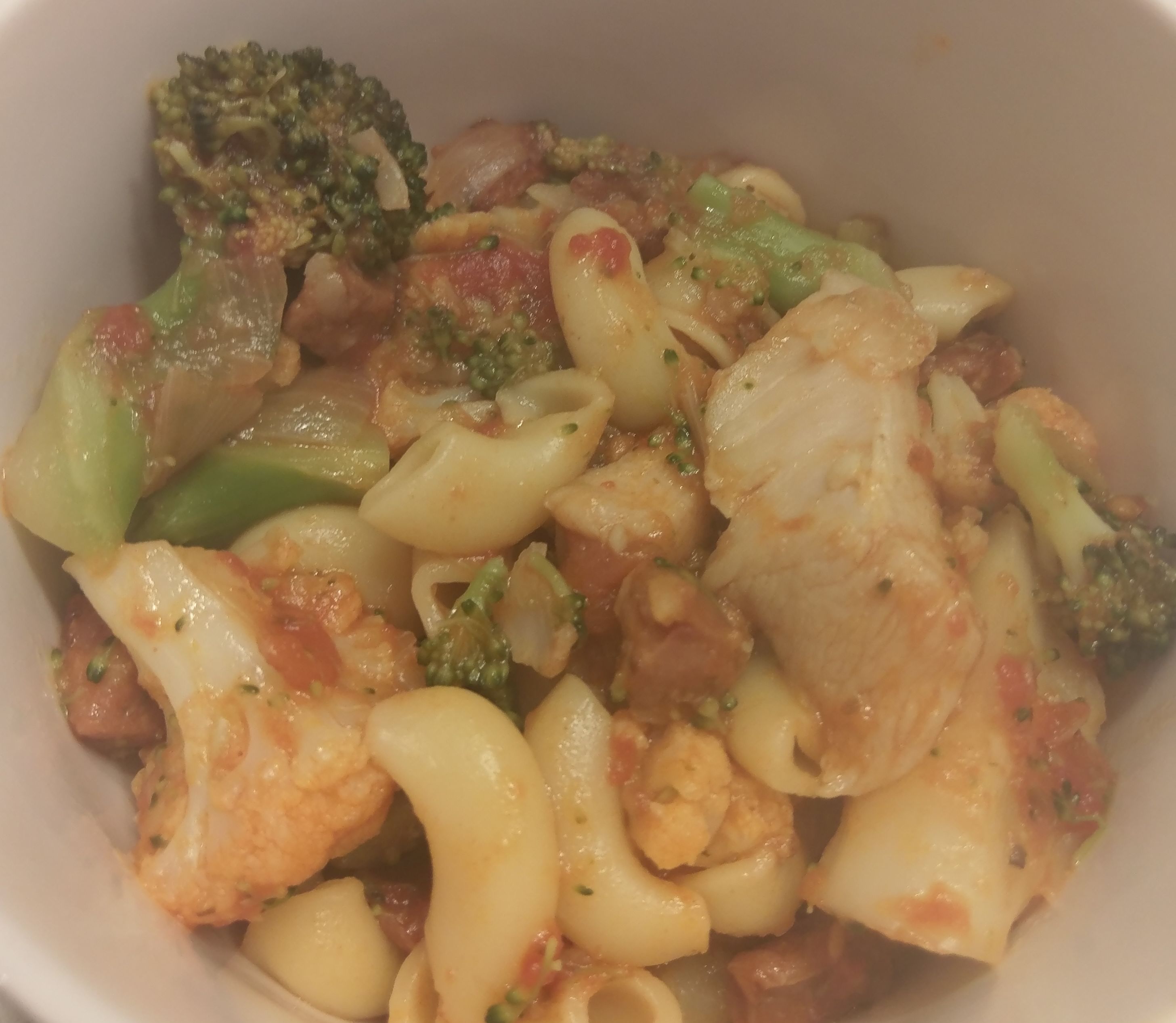 Chicken & Chorizo Pasta | bunch