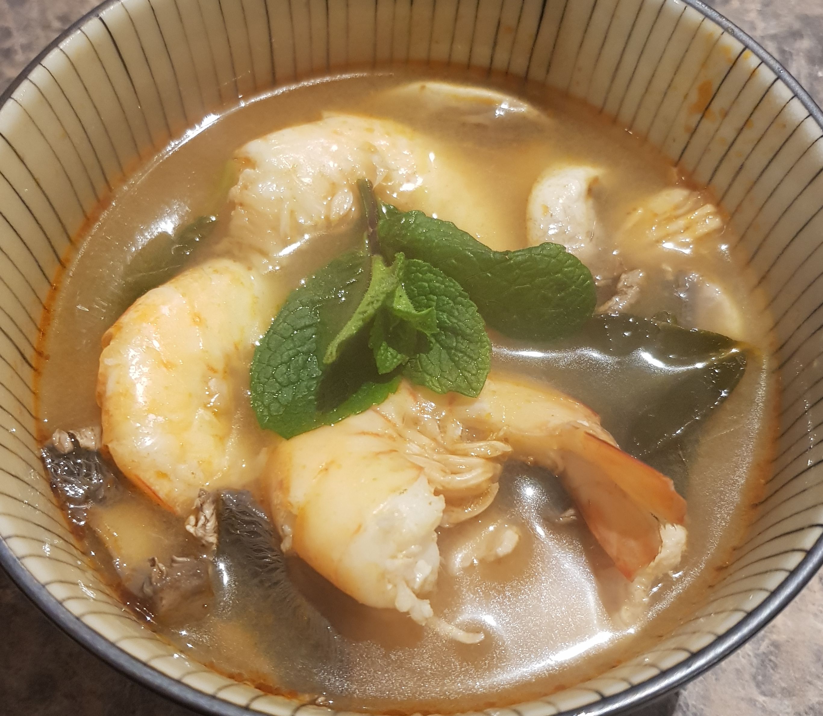 Tom yum prawn and chicken soup | bunch