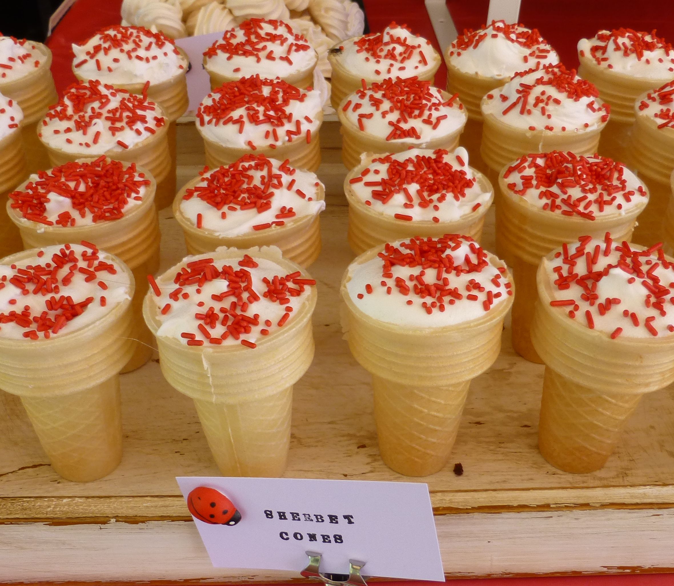 Sherbie Cones | bunch