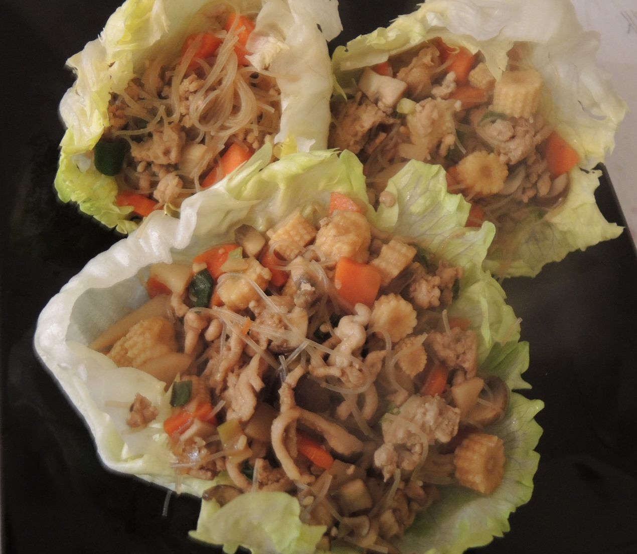 Chicken and Mushroom San Choy Bau | bunch