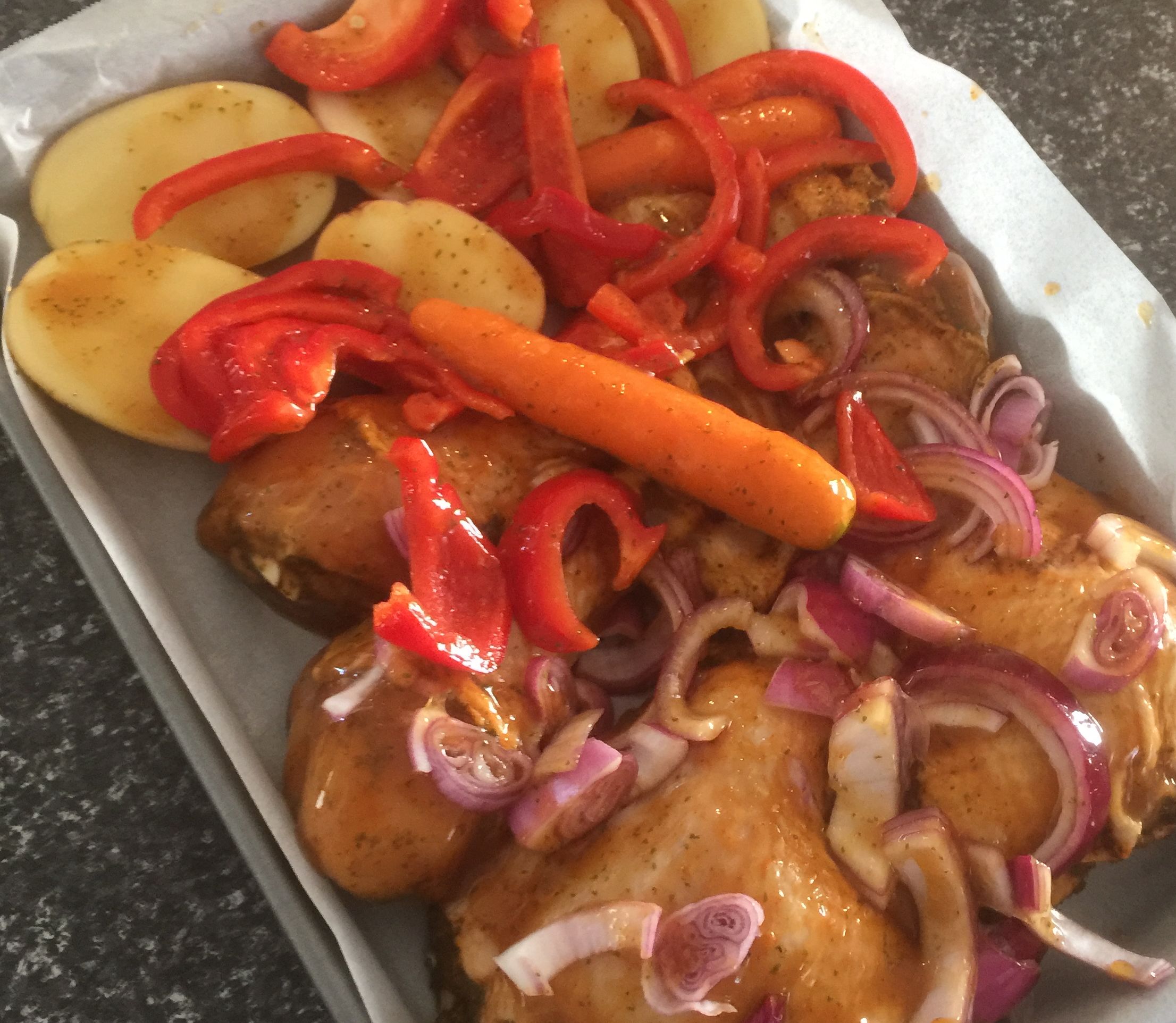 Devilled chicken | bunch