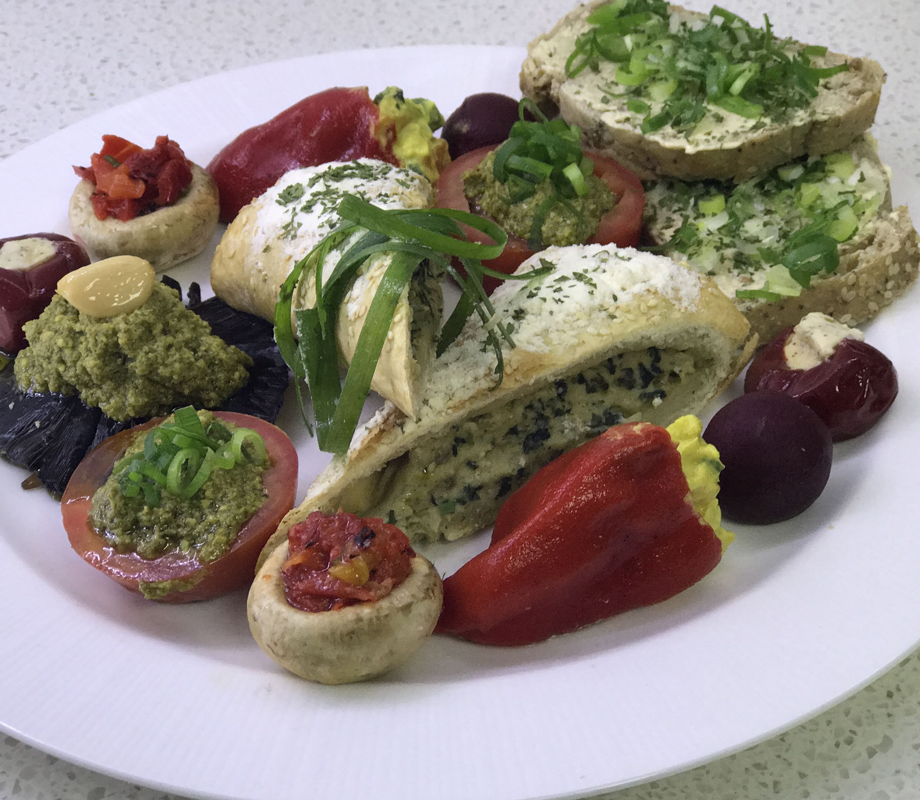 My Chicken Sausage rolls with feta and spinach | bunch