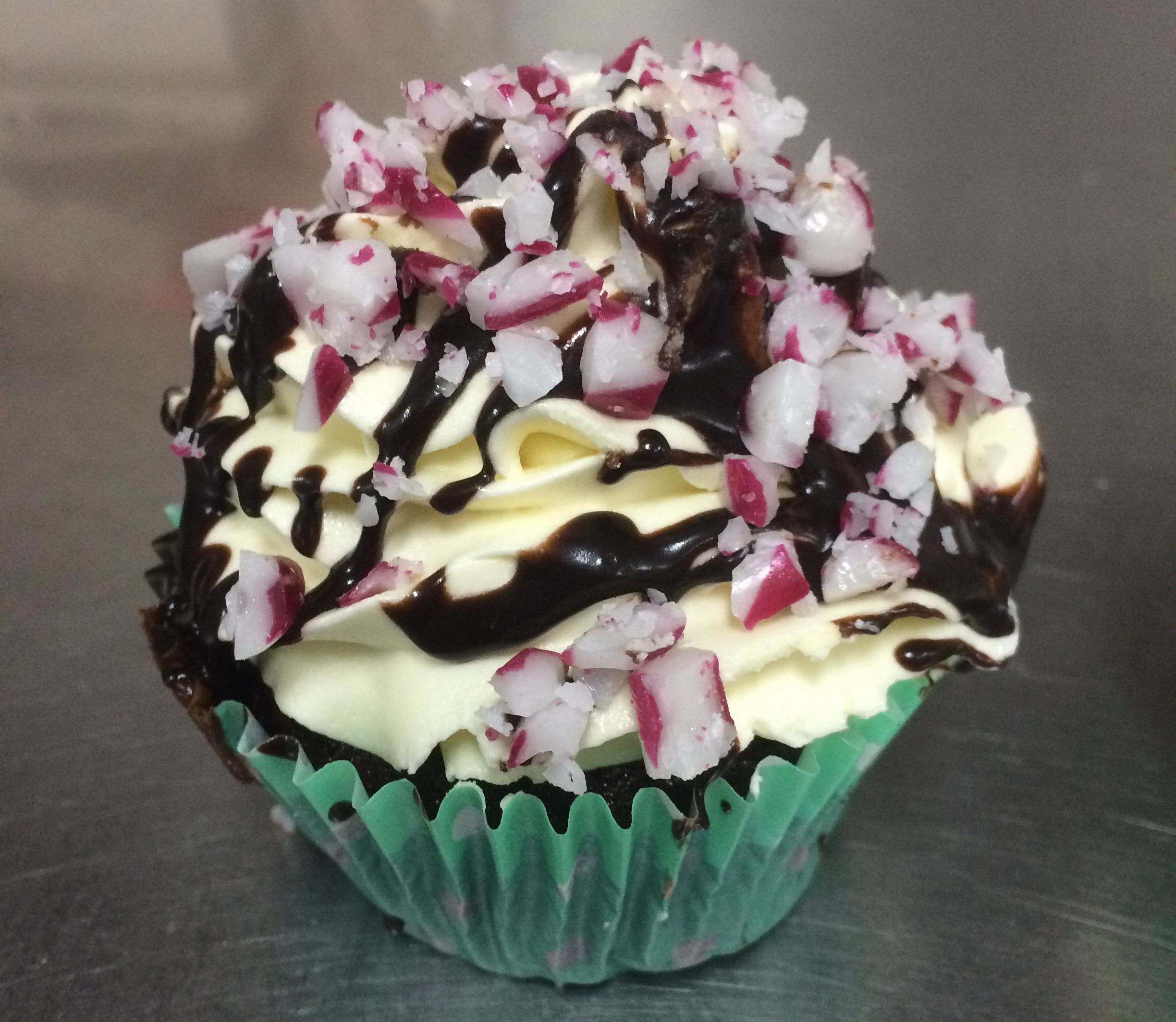Delicious Choc-Peppermint Cupcakes | bunch