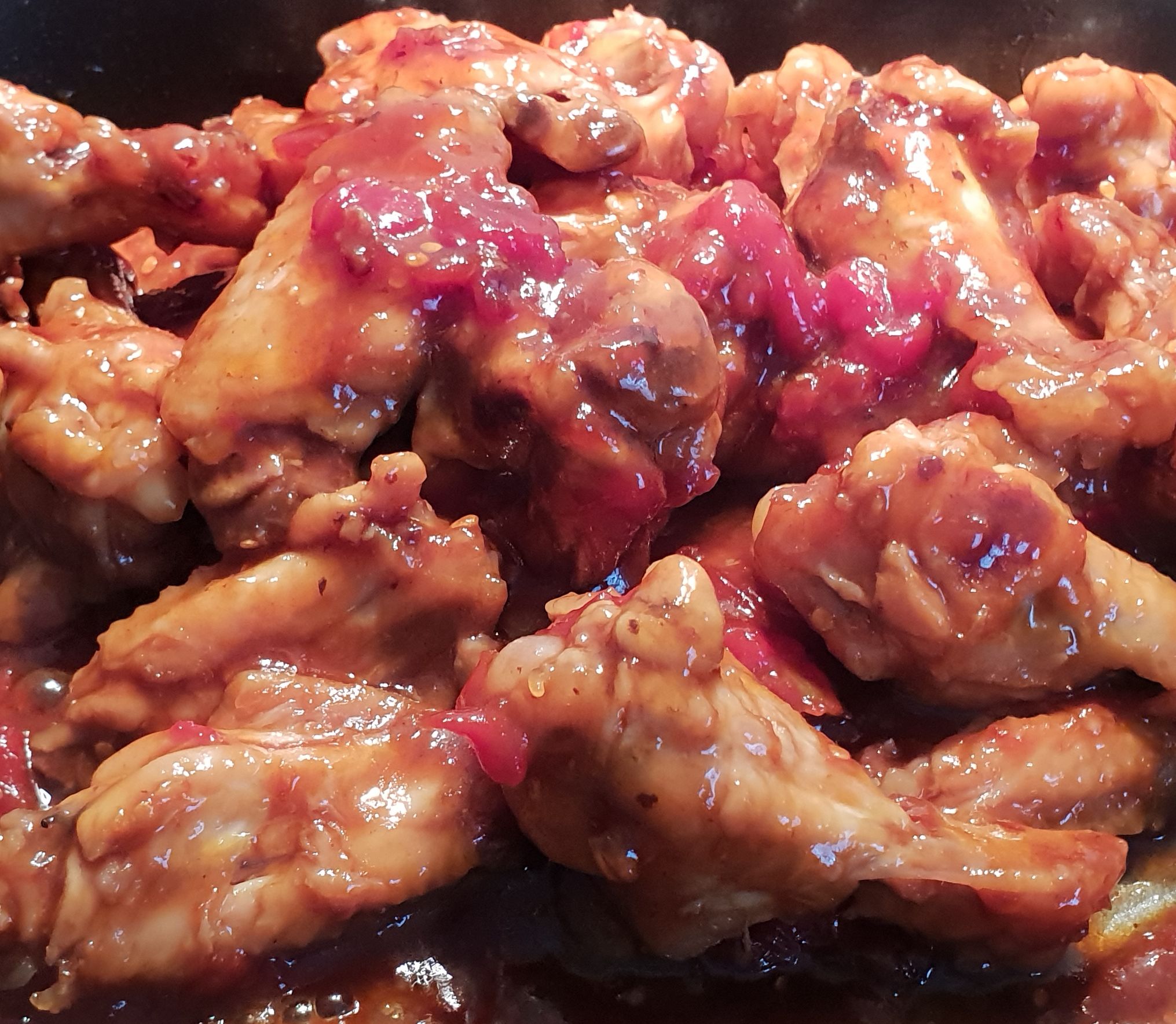 Sticky fingers plum chicken | bunch