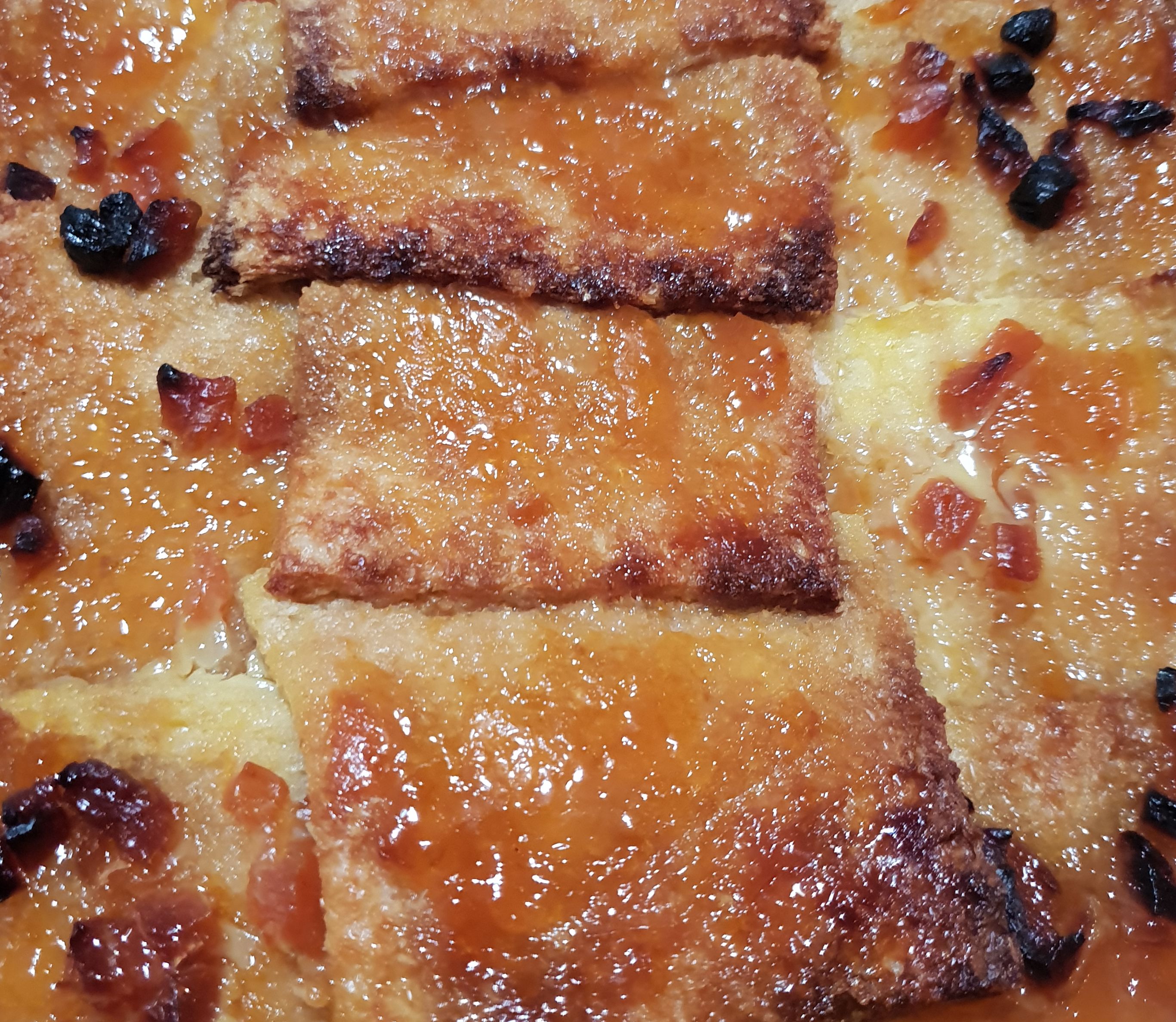 Apricot Golden Syrup Bread and Butter Pudding | bunch