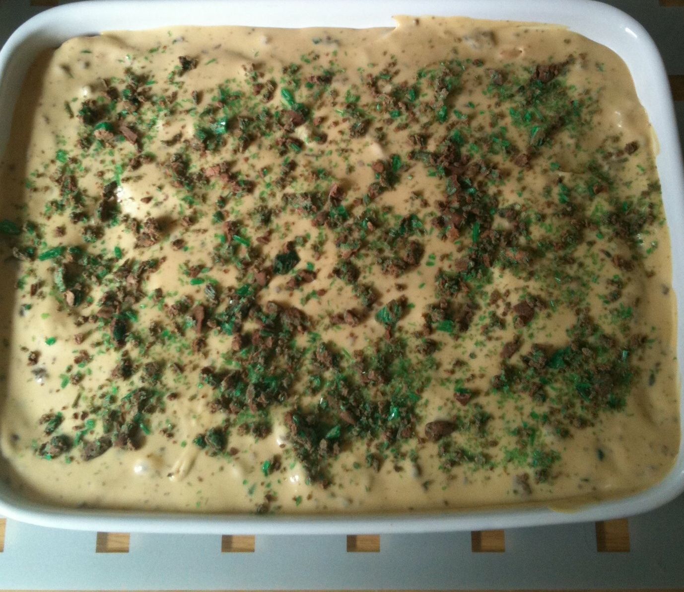 Peppermint crisp fridge tart | bunch