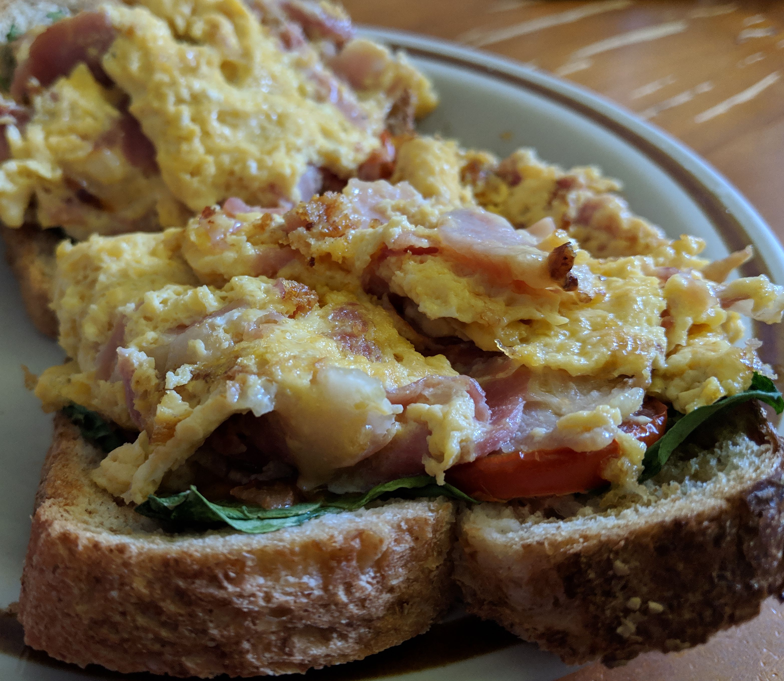 Hamlette (ham omelette) | bunch