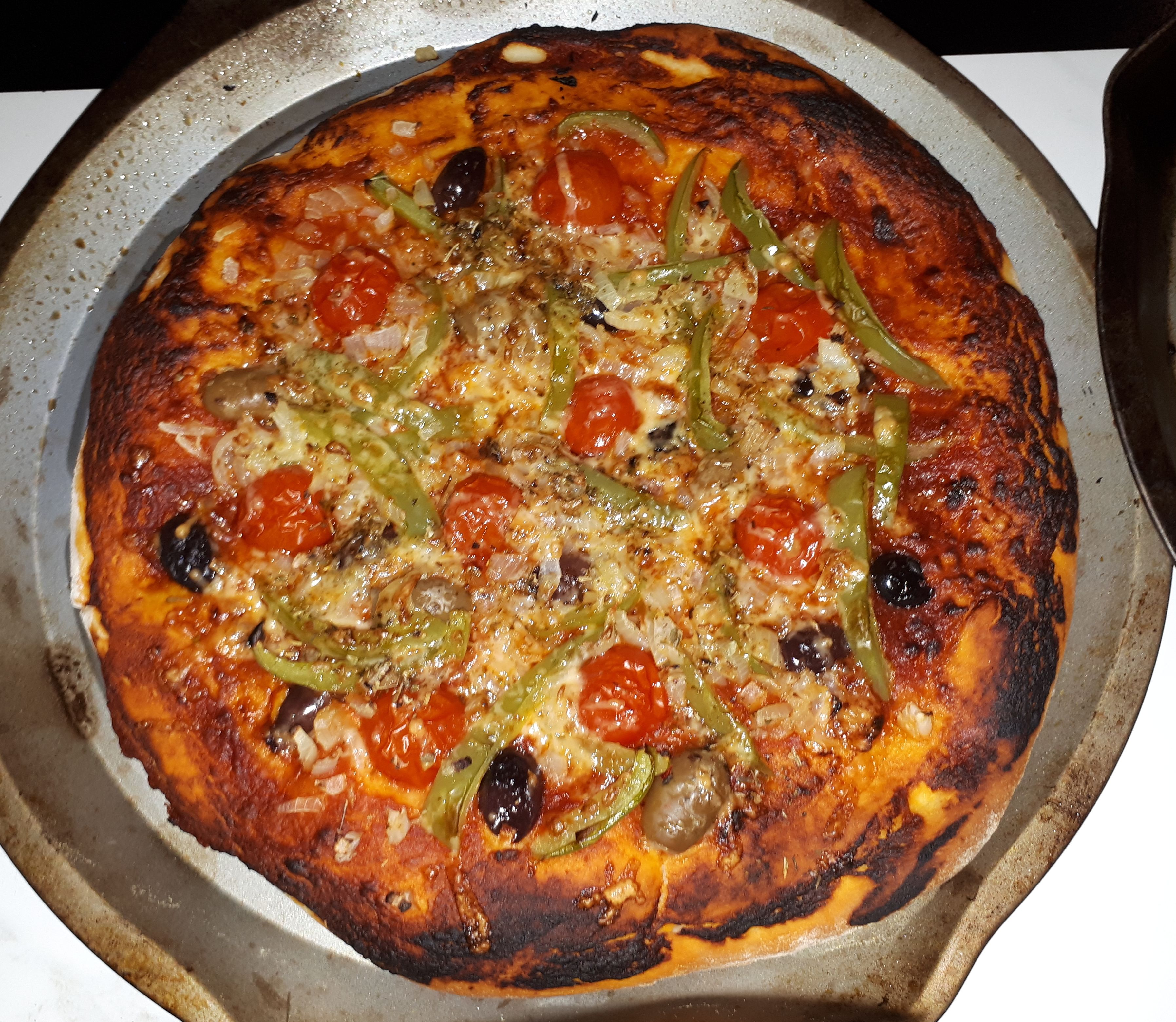 Homemade Vegetarian Pizza! | bunch