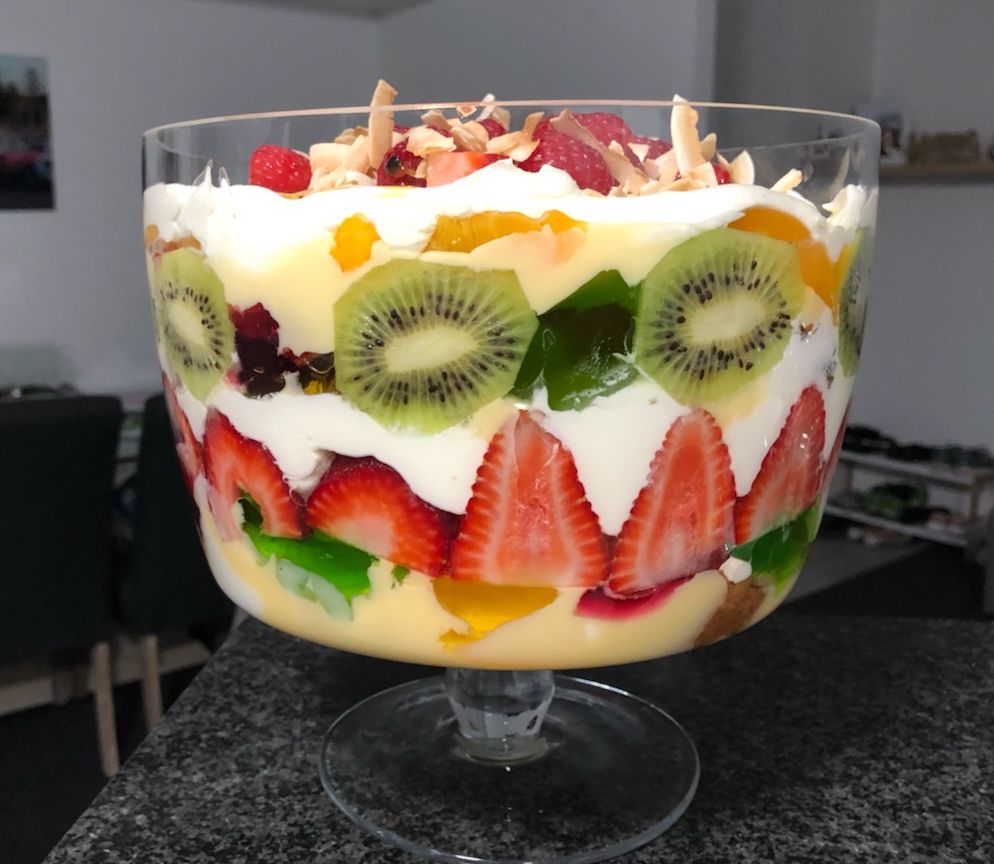 Malibu Coconut Rum Trifle | bunch