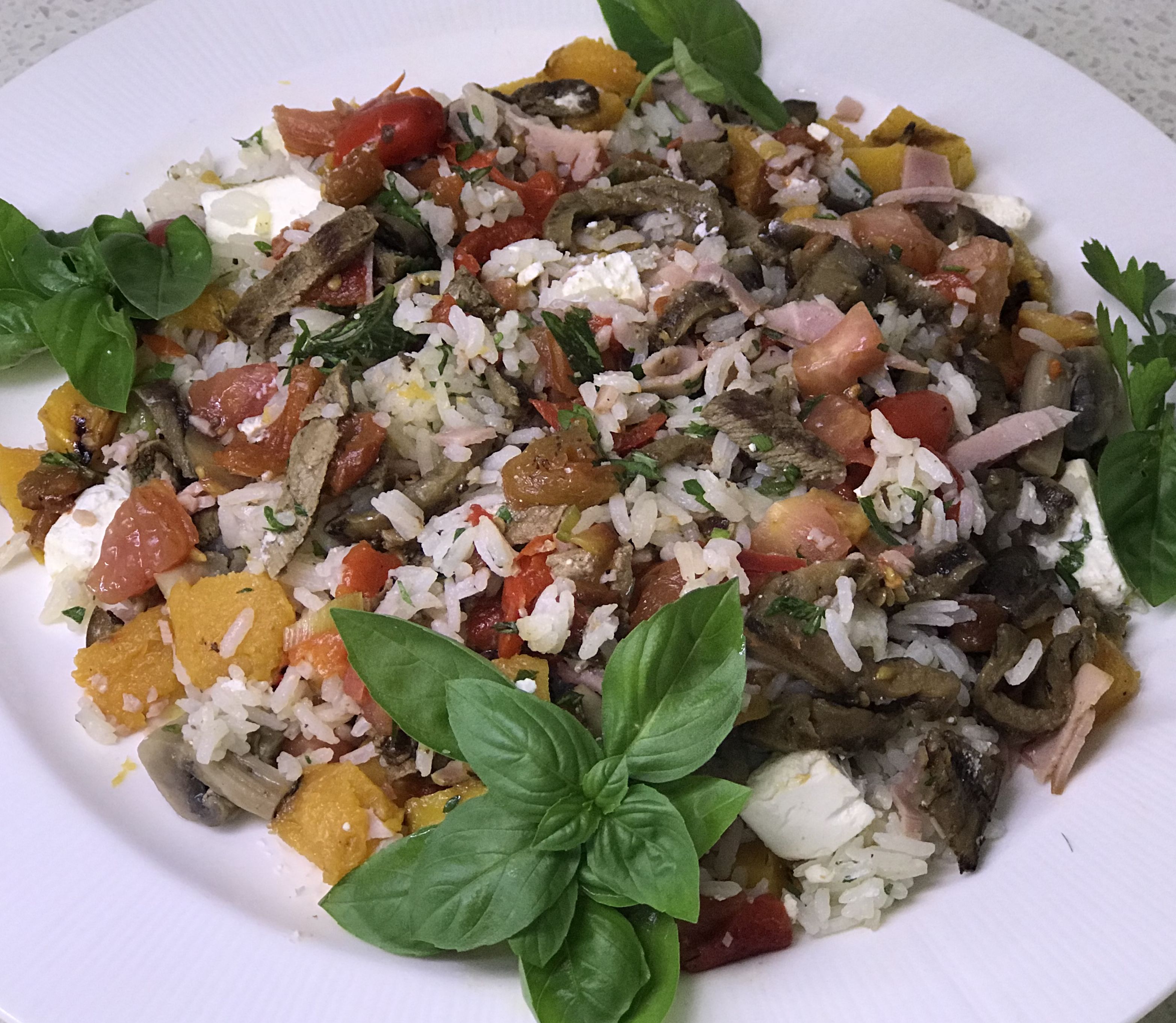 Hearty Rice salad | bunch