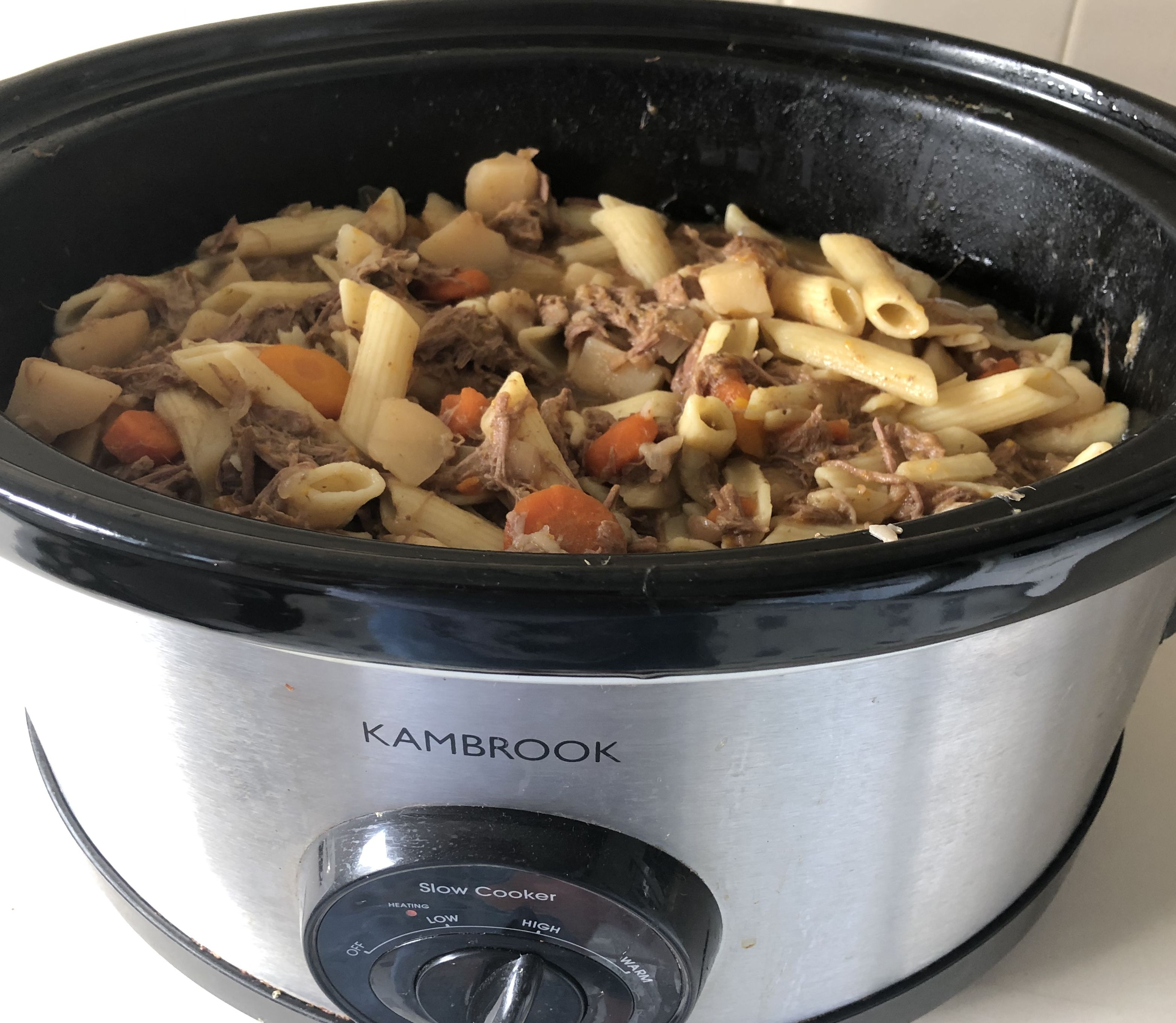 Slow Cooked Beef and Pasta stew | bunch