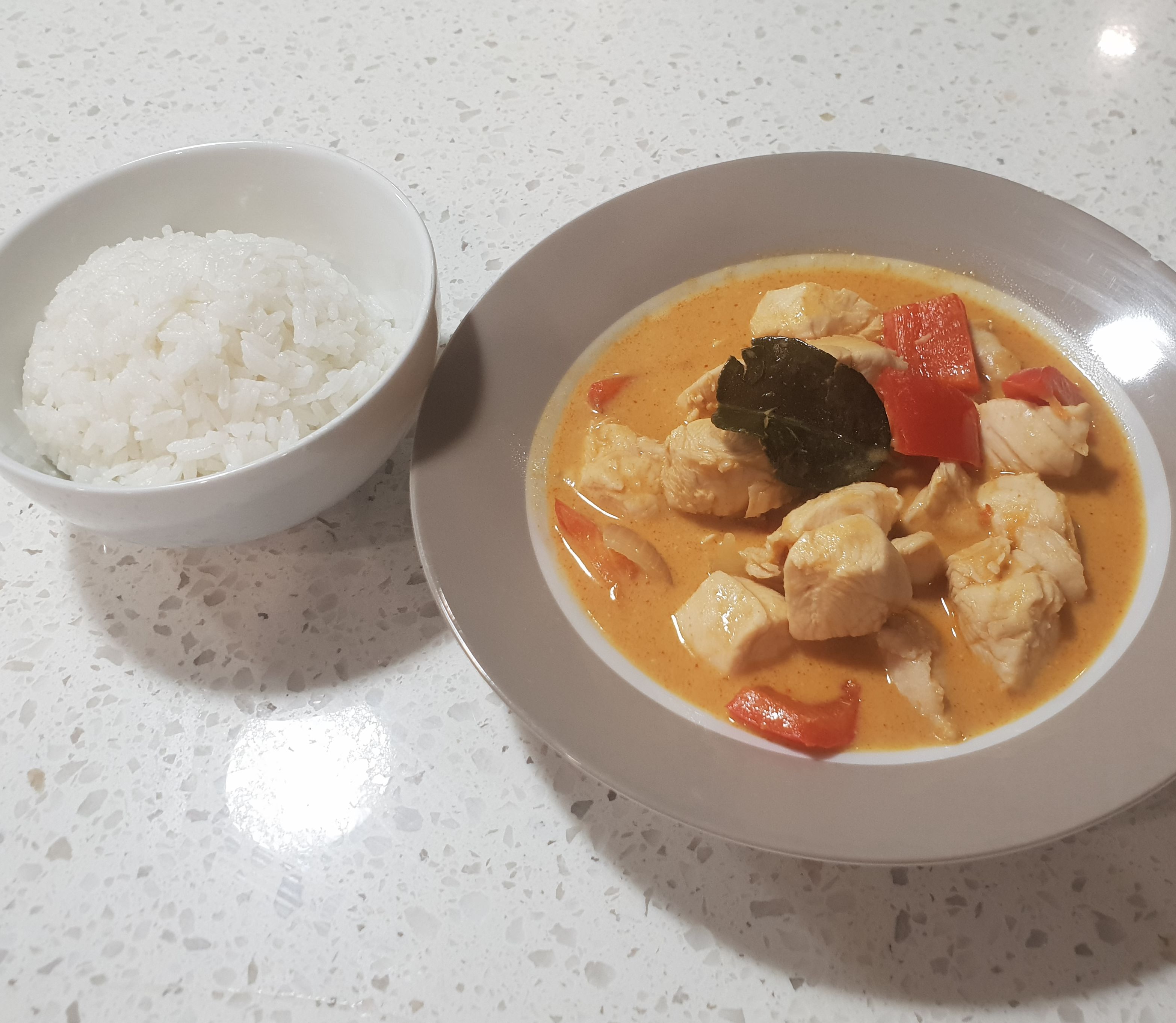 Panang Curry with Coconut Rice | bunch