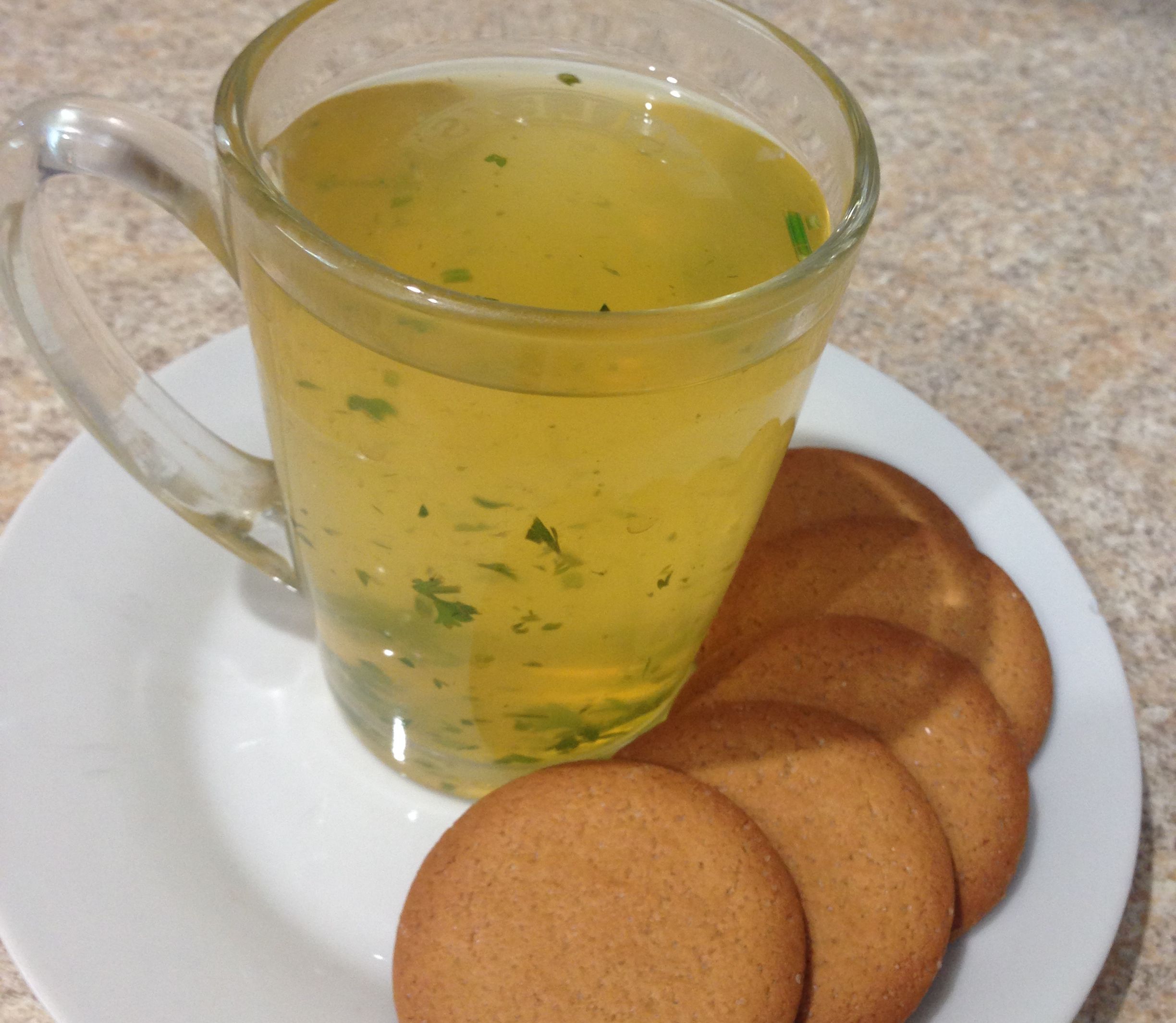 Mint, parsley & lemon tea | bunch
