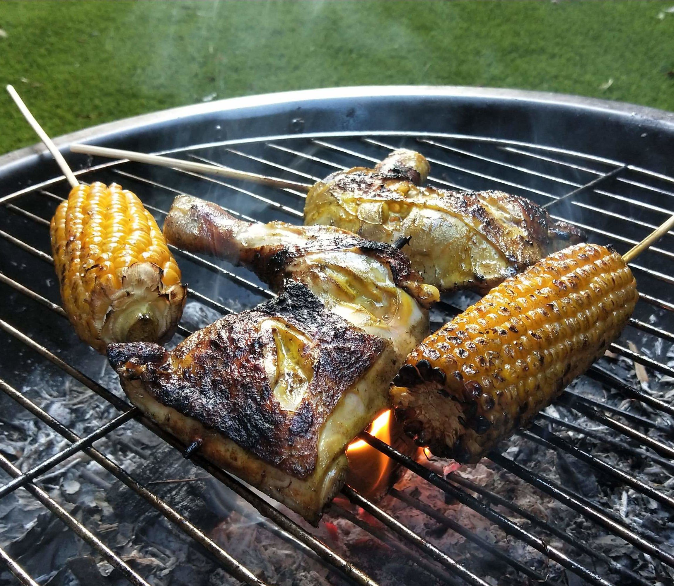 Chargrilled chicken and corn | bunch