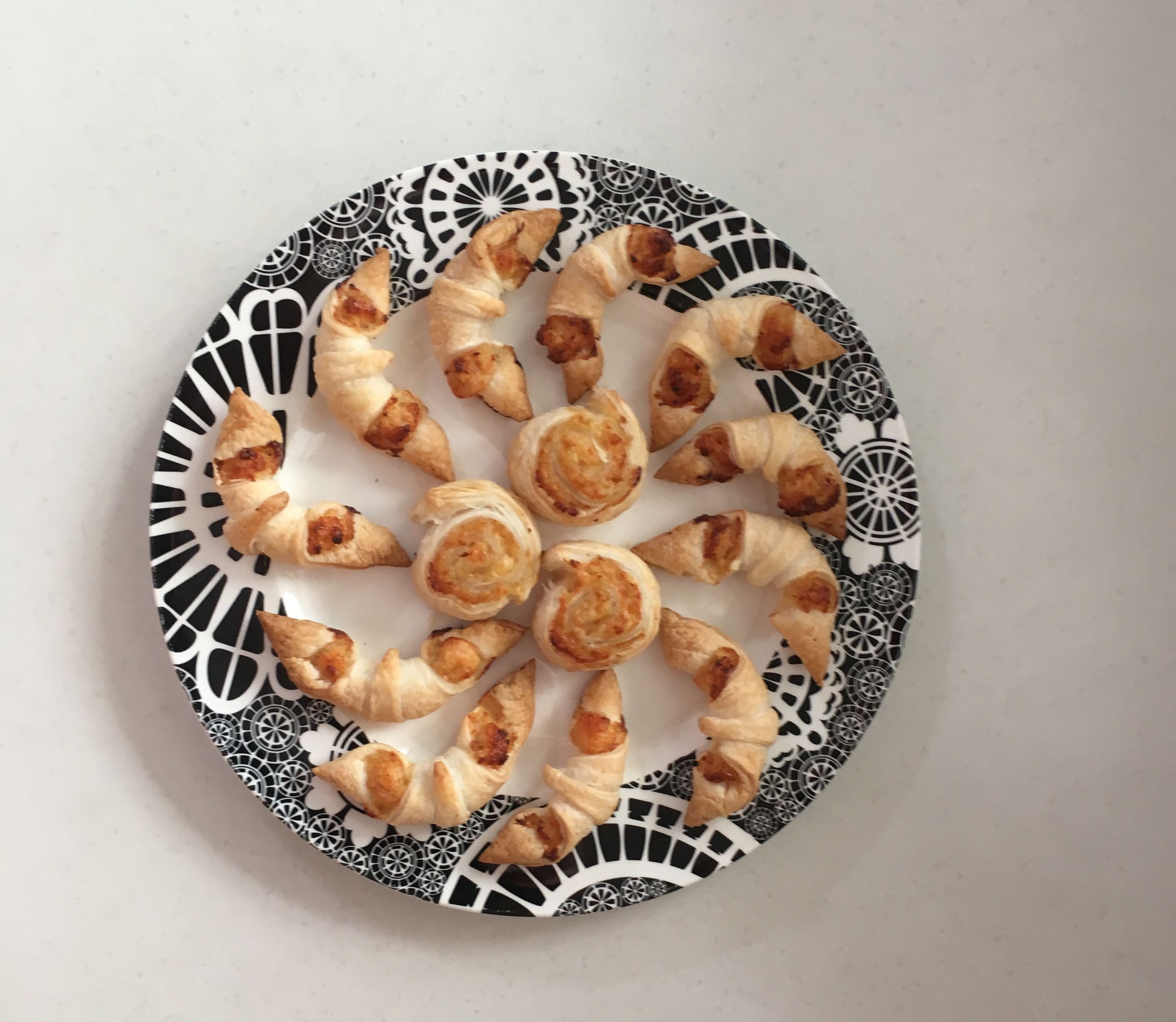 Mini Ham and Cheese Croissants | bunch