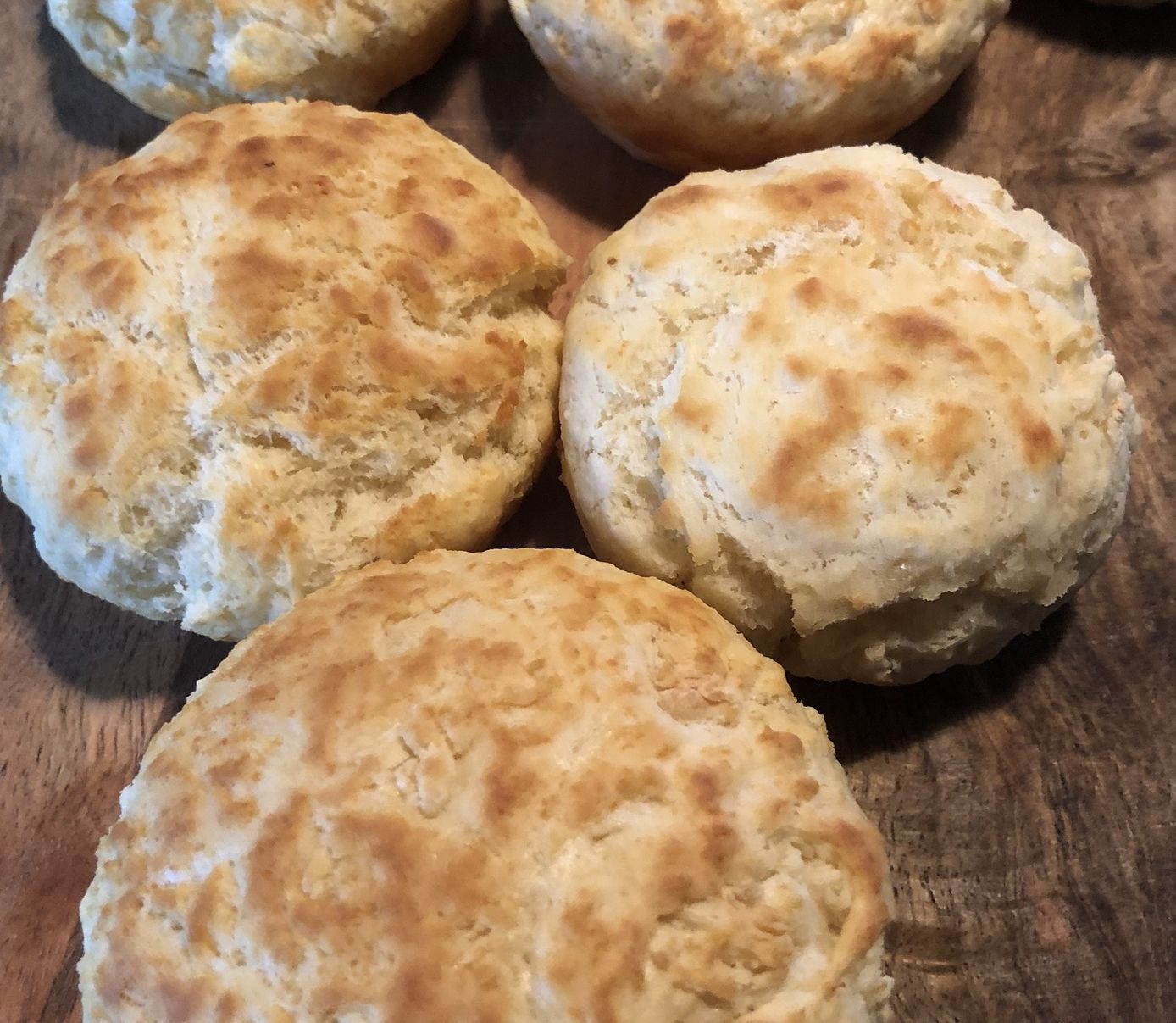 Scones cooked in a pie maker | bunch