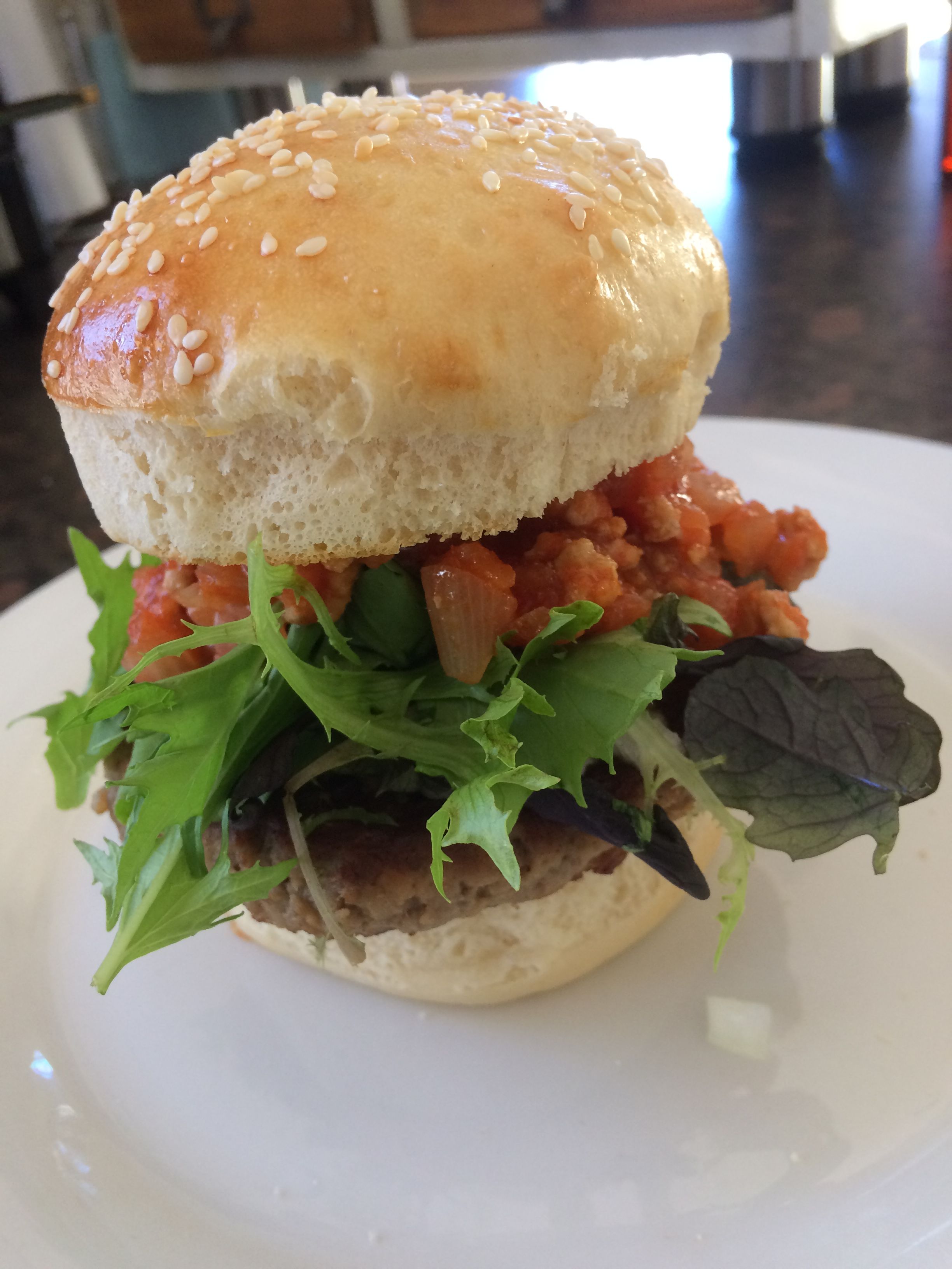 Japanese meat sauce burger | bunch