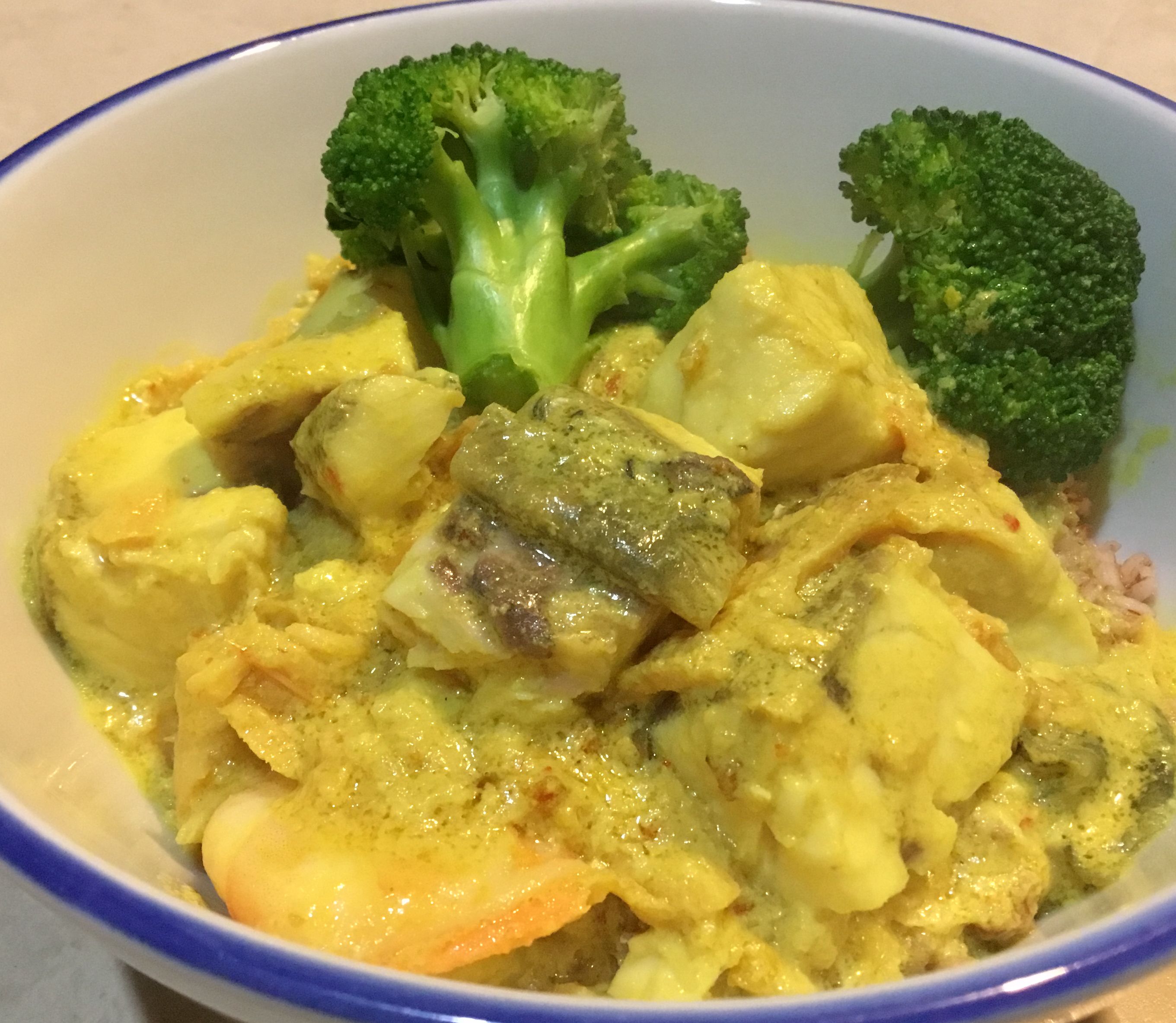 Yellow Fish Curry | bunch
