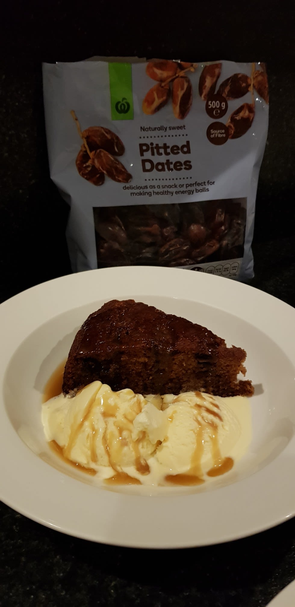 Sticky Date Cake with Caramel Sauce | bunch