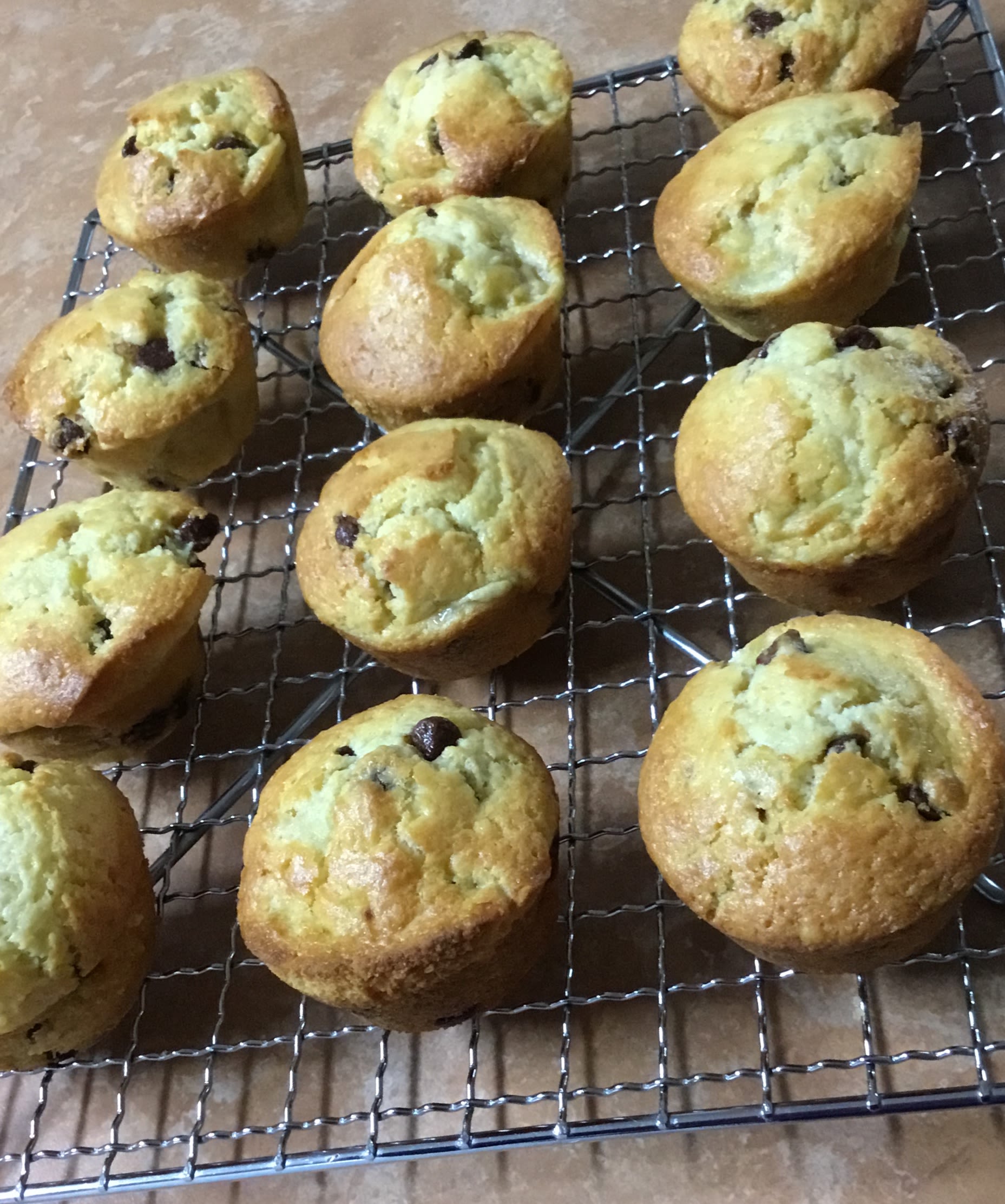 Banana & Chic Chip Muffins | bunch