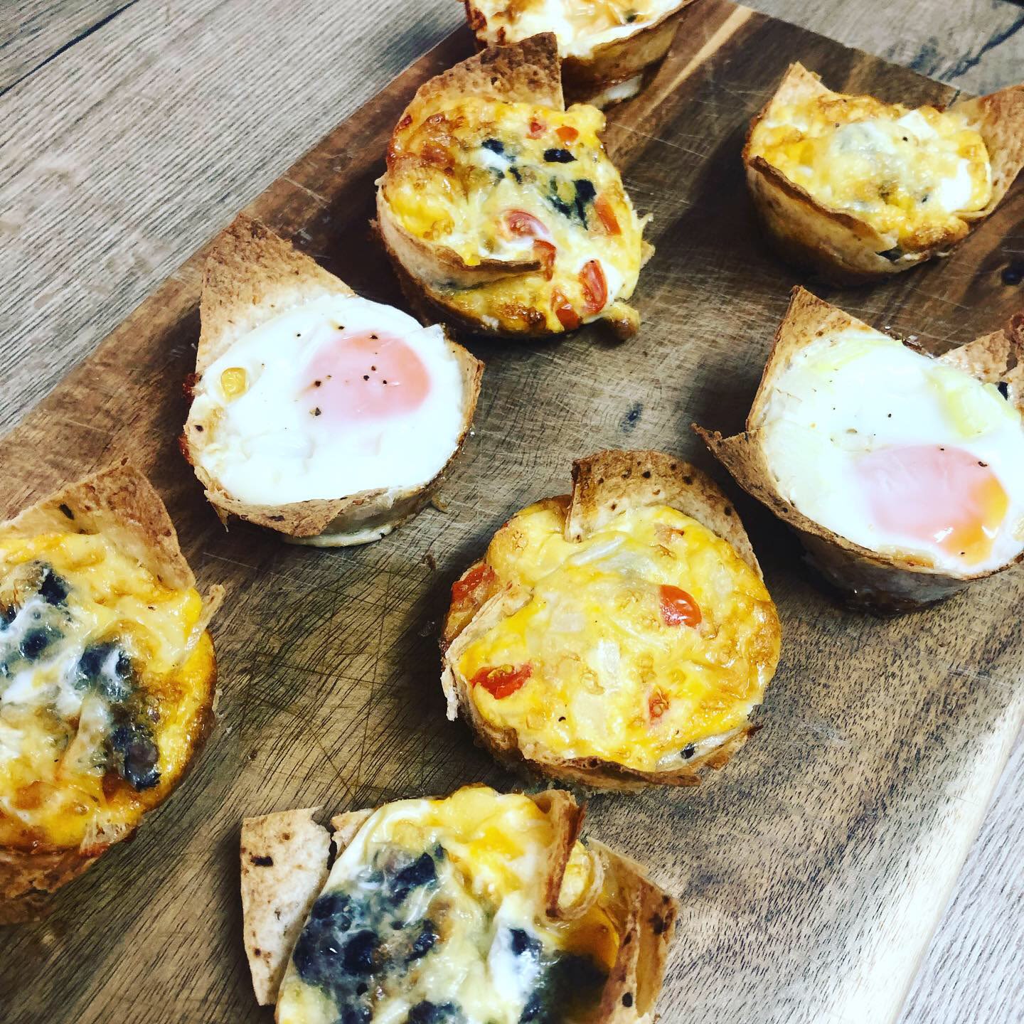 Tortilla egg cups | bunch