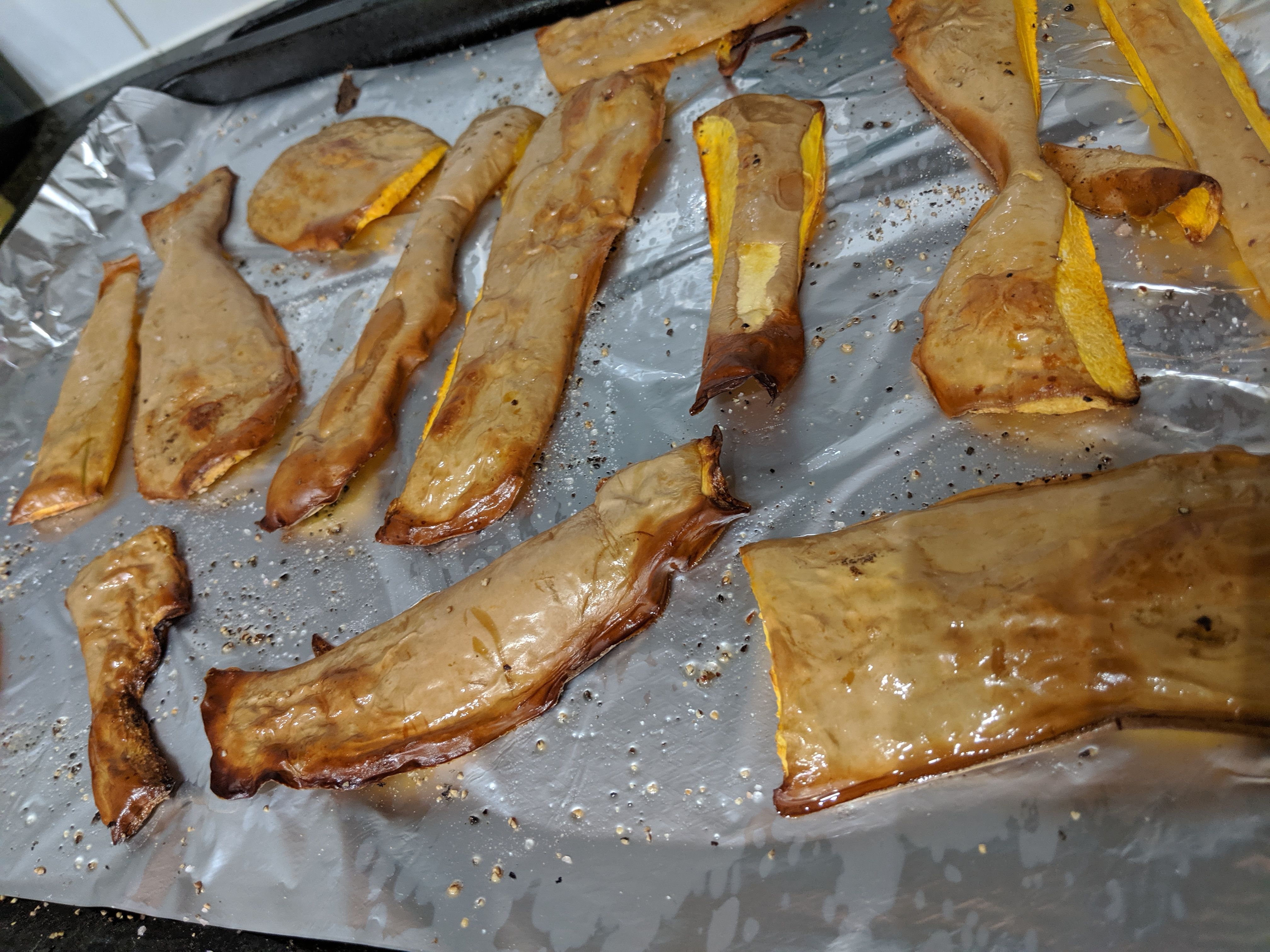Pumpkin Skin chips! | bunch